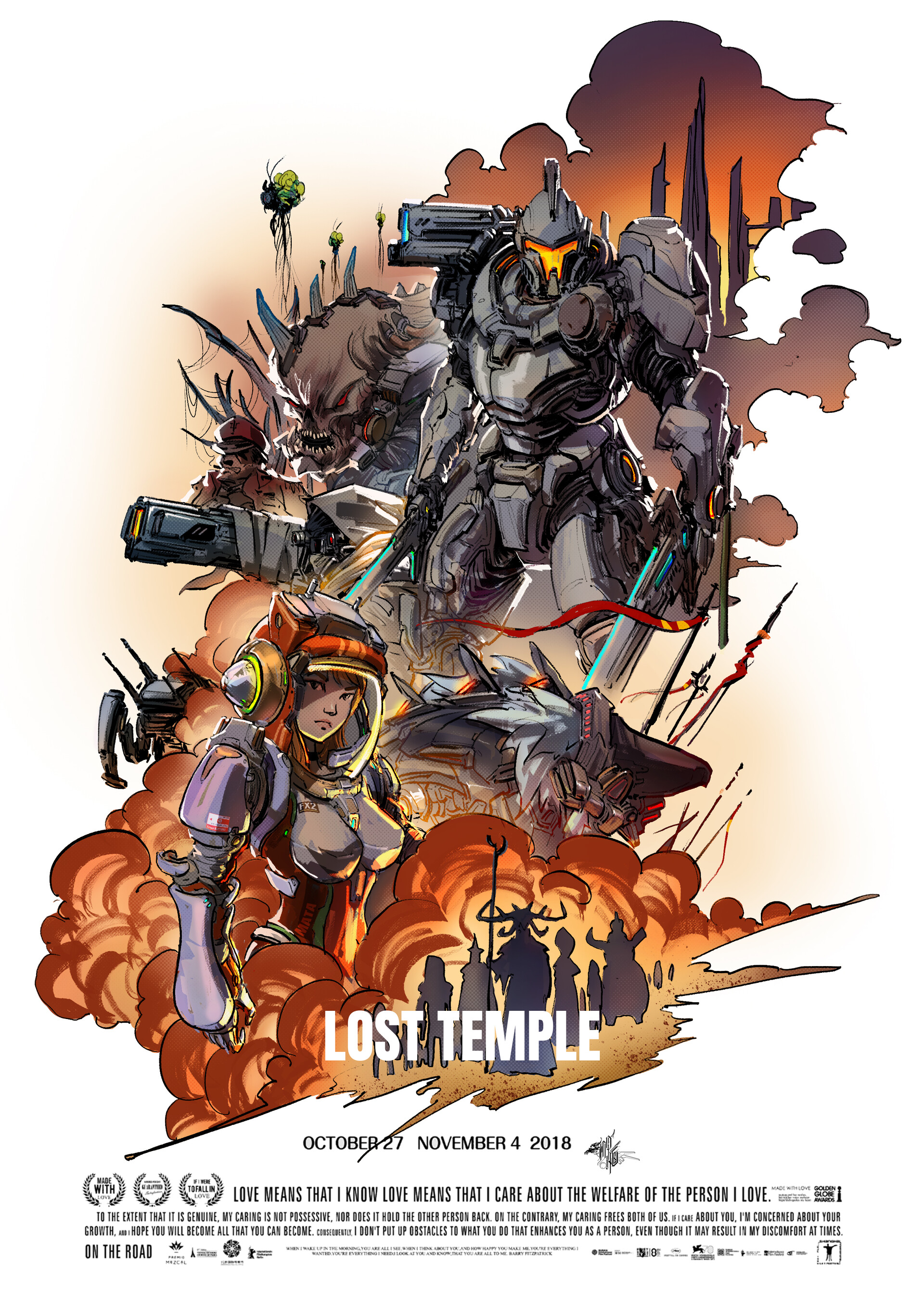 ArtStation - Mech Poster design