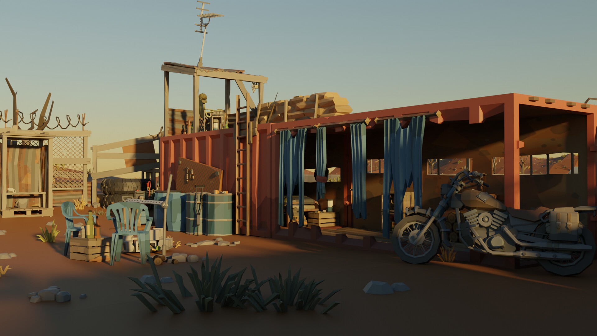 ArtStation - Zombie Apocalypse - Survivor Hideout