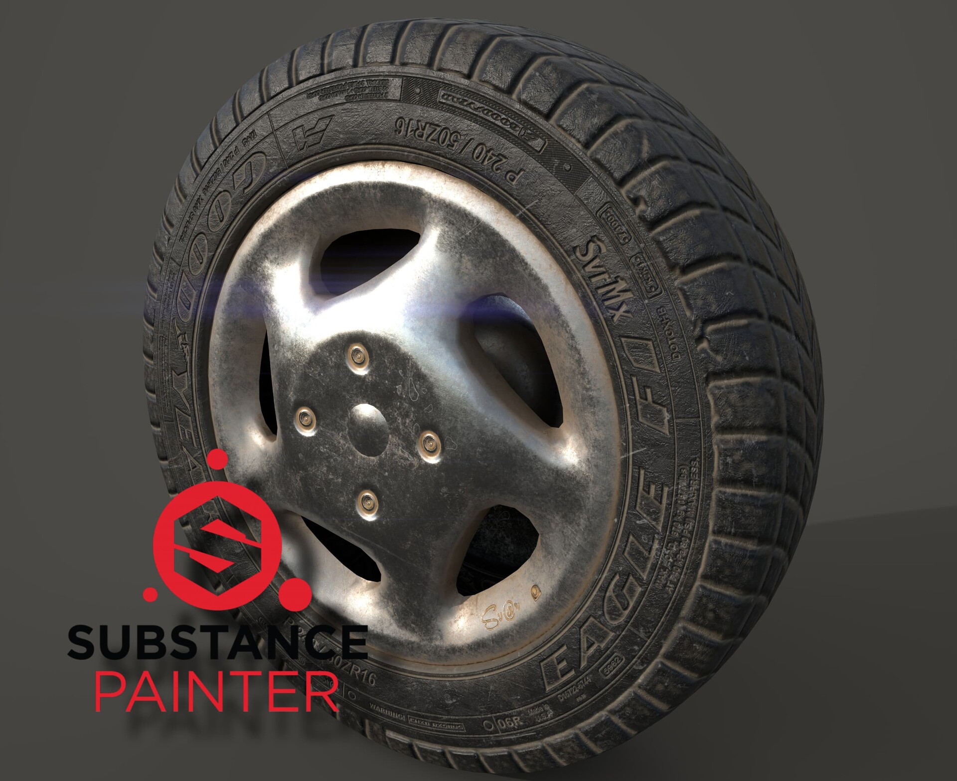 ArtStation - Wheel car