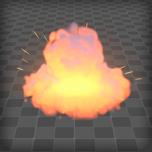 ArtStation - Stylized Explosion