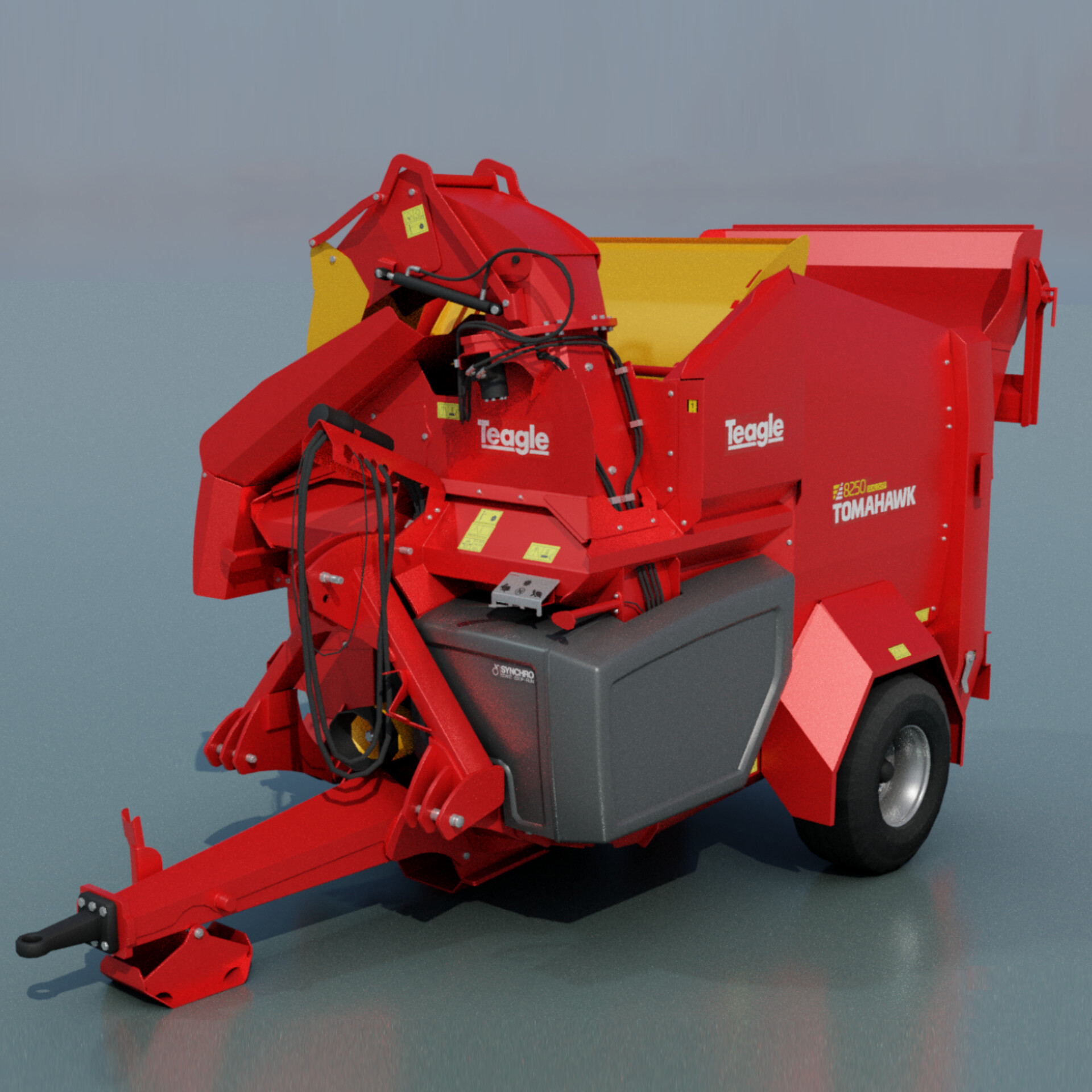 ArtStation - Teagle TOMAHAWK 8250 DUAL-CHOP