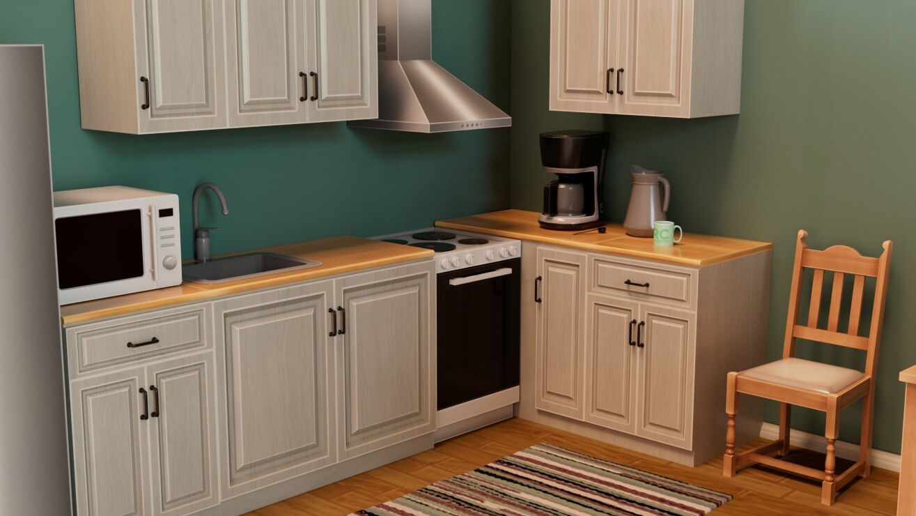 ArtStation - Kitchen assets