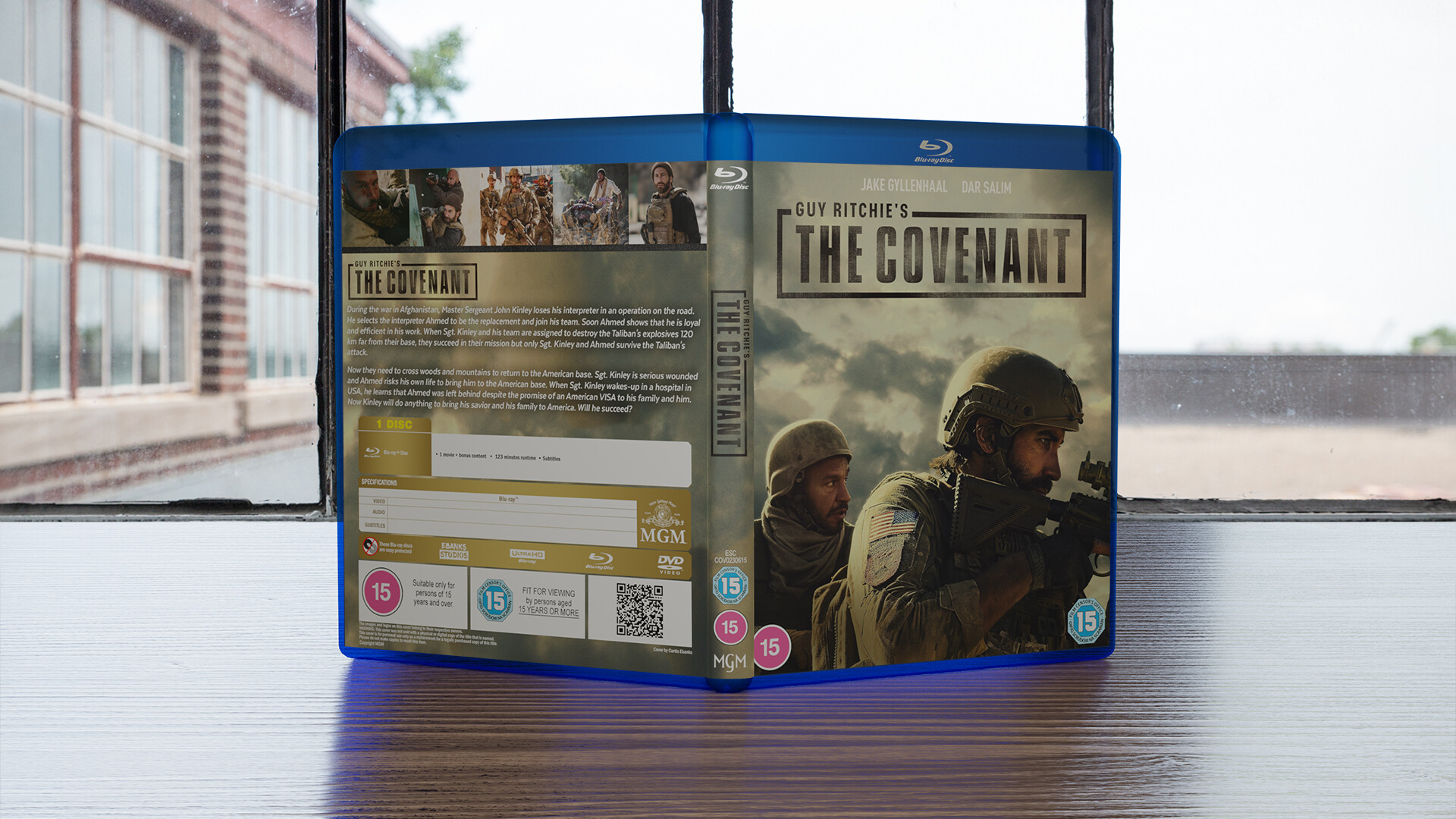 ArtStation - Guy Ritchie's The Covenant (2023) Custom Blu-ray Cover