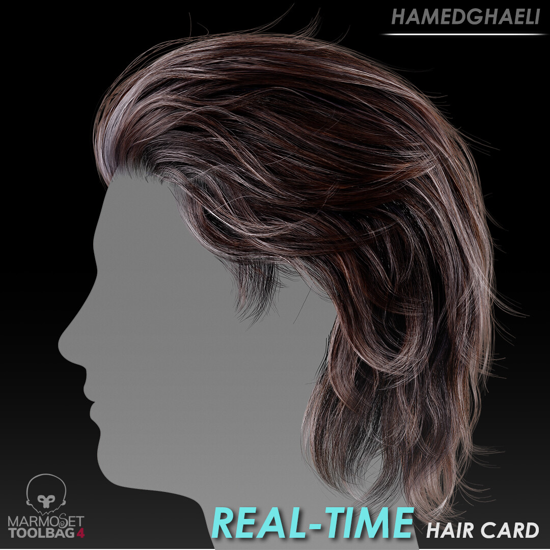ArtStation - Real Time Hair Card