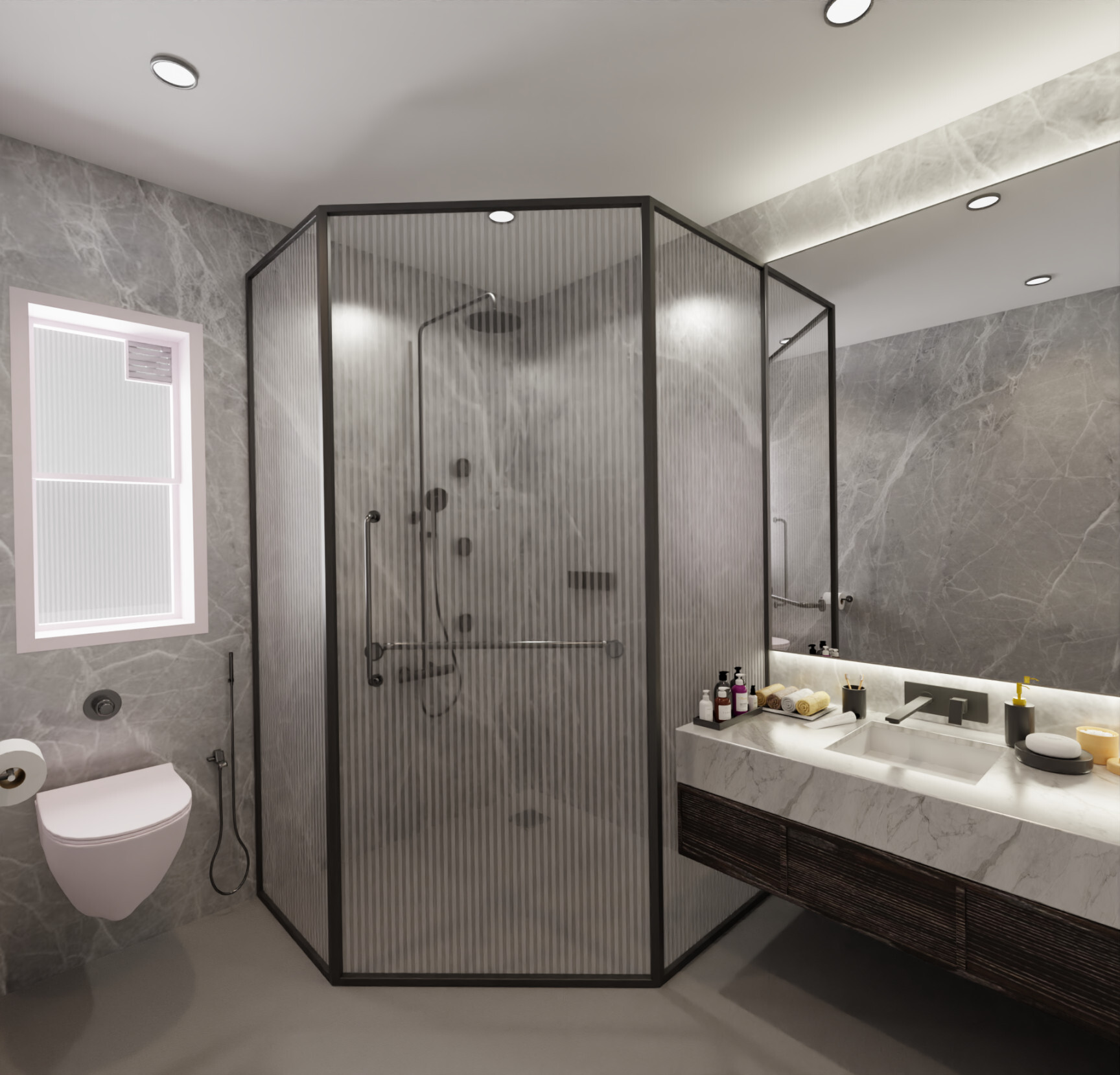 ArtStation - Bathroom Visualization
