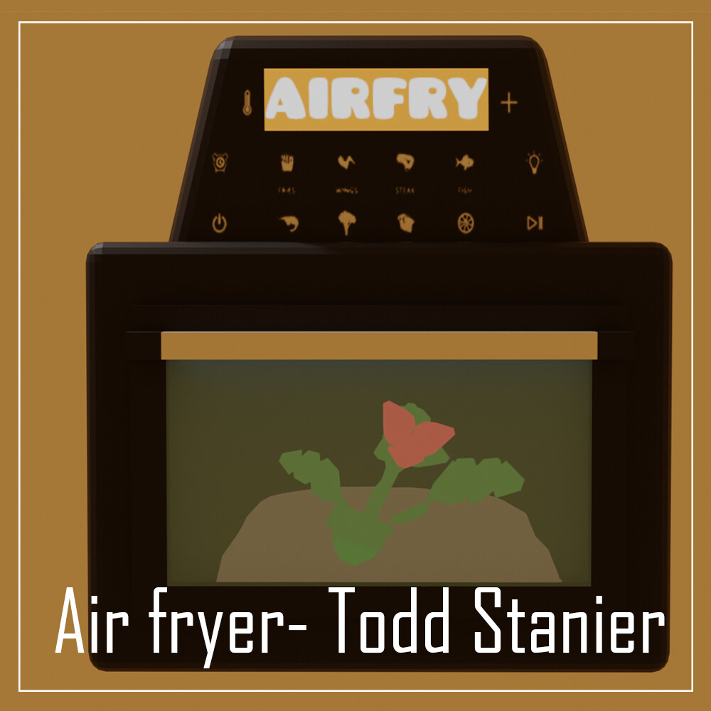 ArtStation - Air Fryer - A-Z task