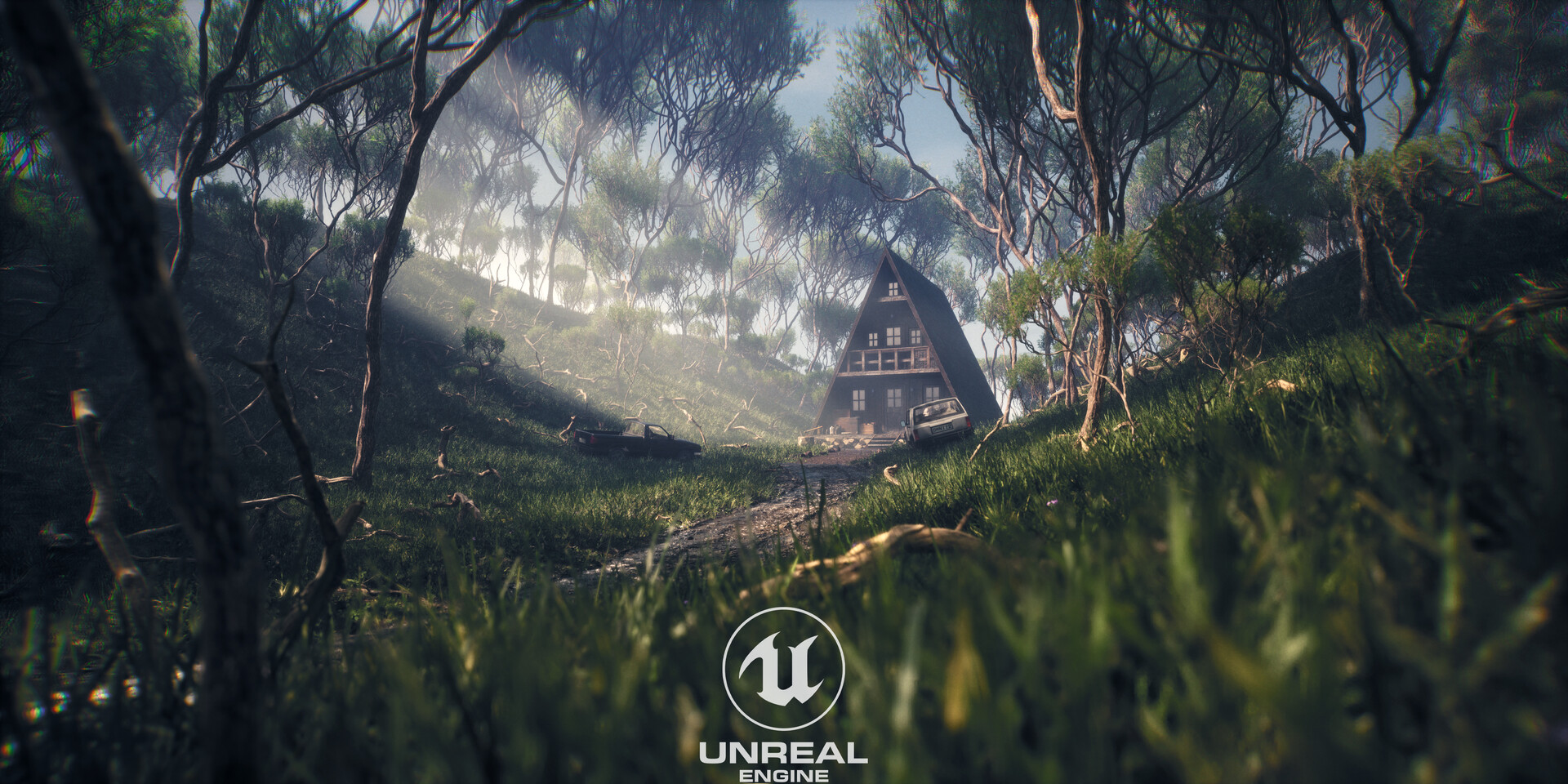 ArtStation - Cabin In The Woods [Evil Dead Rise Scene] - UE5