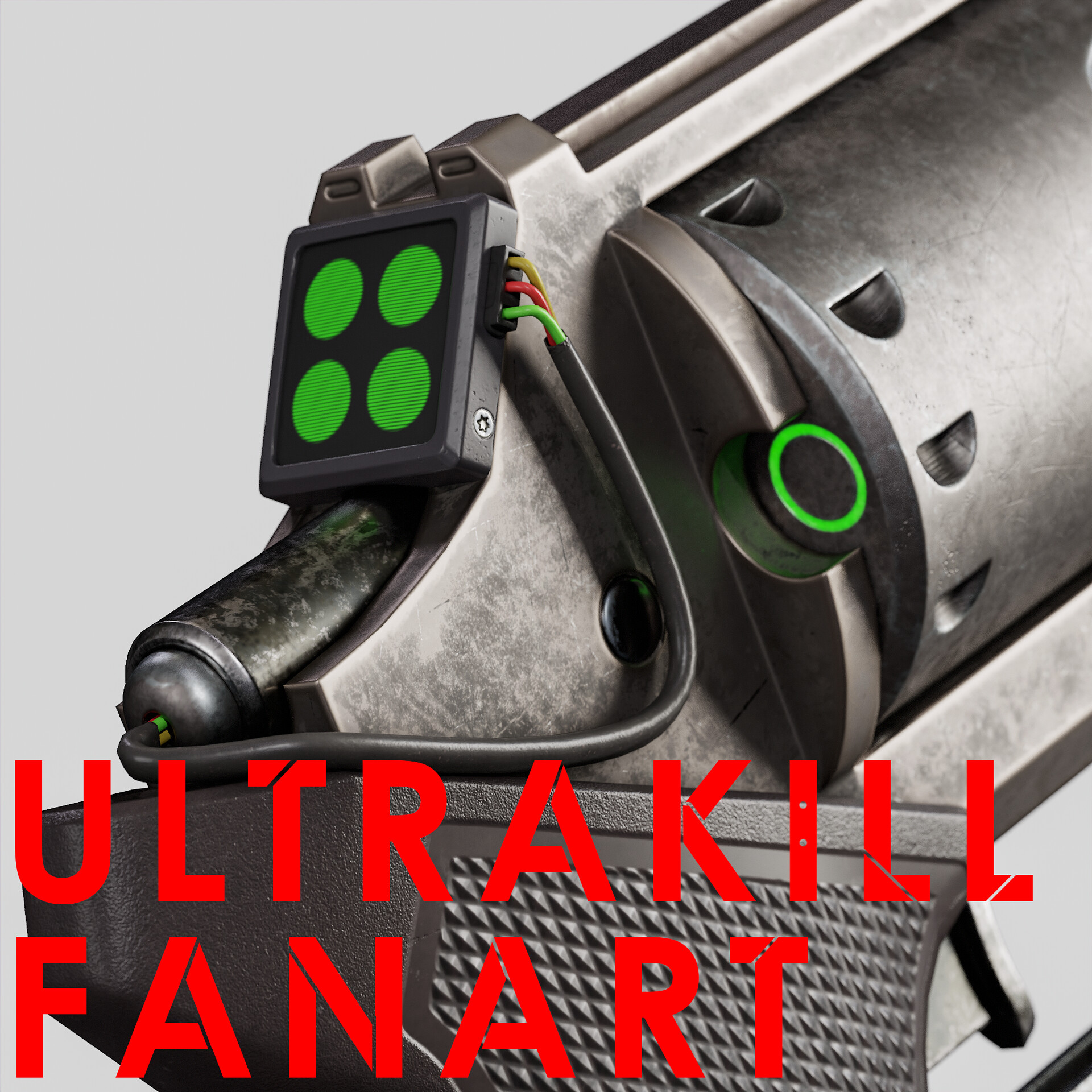 ArtStation - Marksman revolver ULTRAKILL Fanart