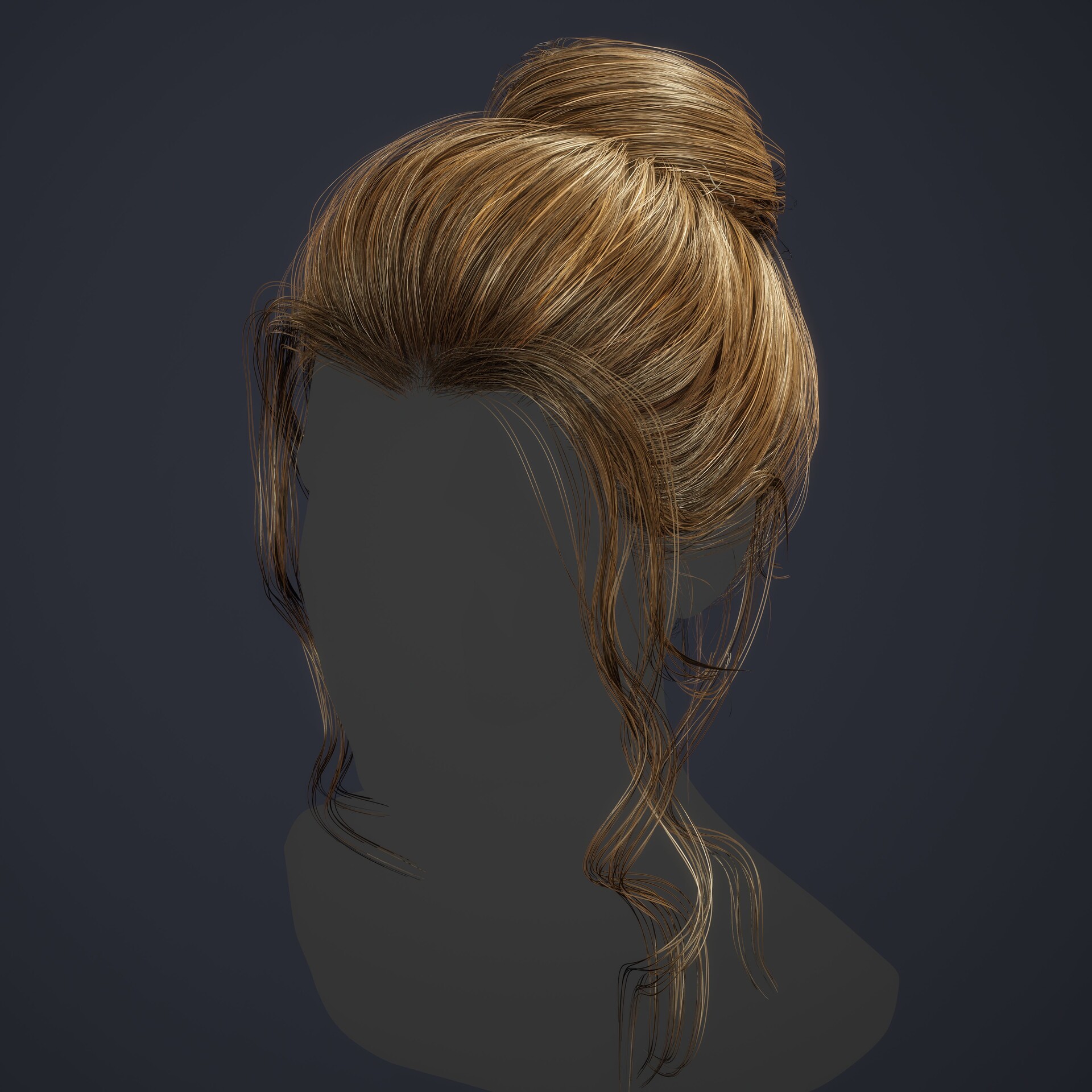 ArtStation - Realtime hair