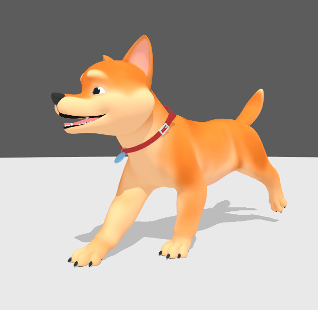 ArtStation - Dog Run Cycle