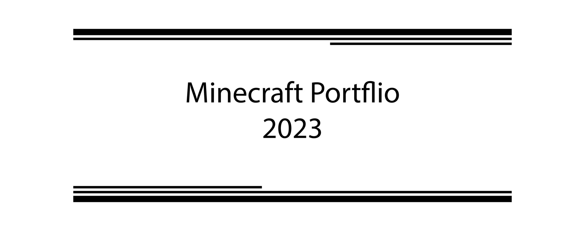 ArtStation - Minecraft Portfolio