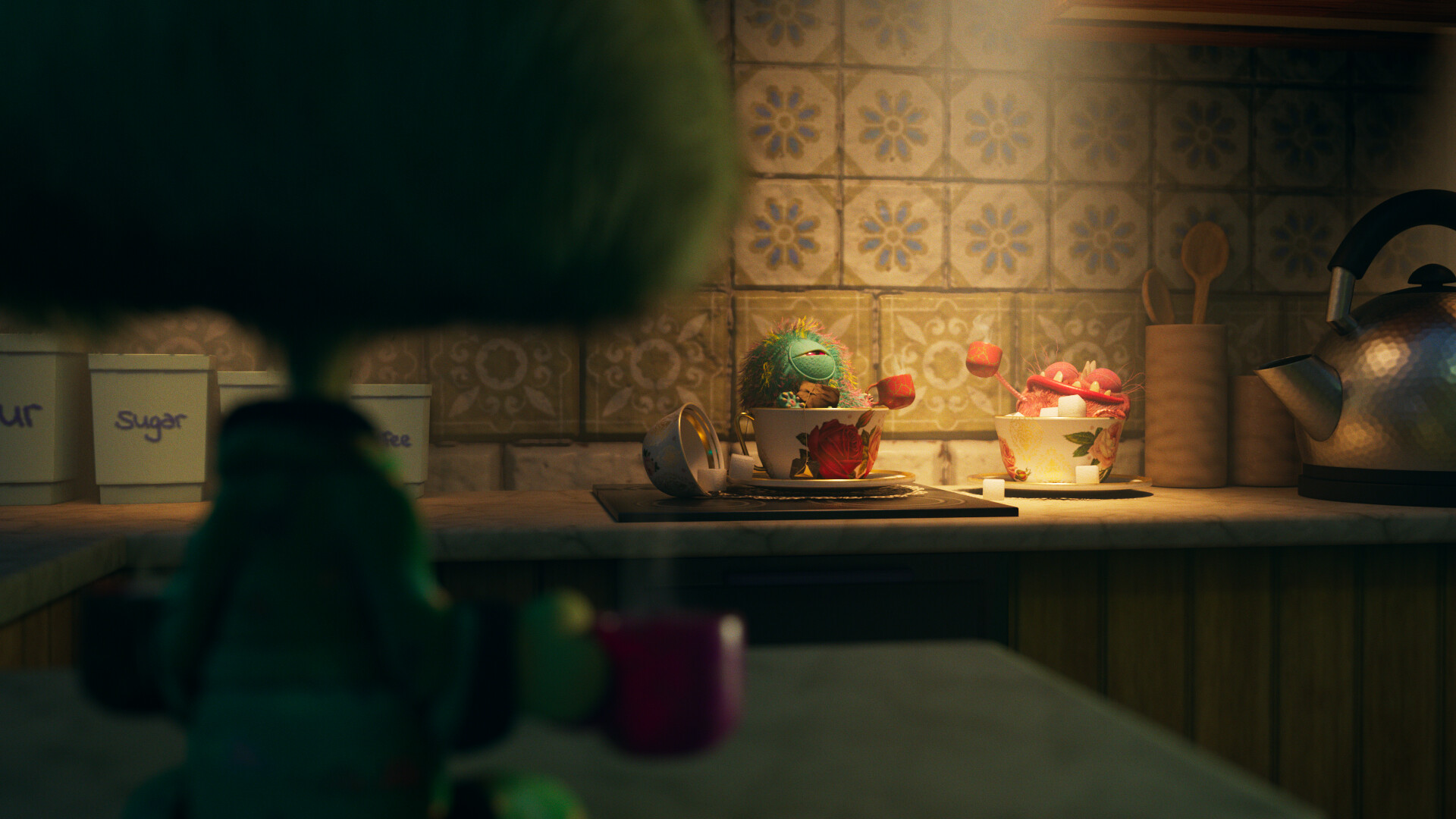 ArtStation - AAA "monster tea party"