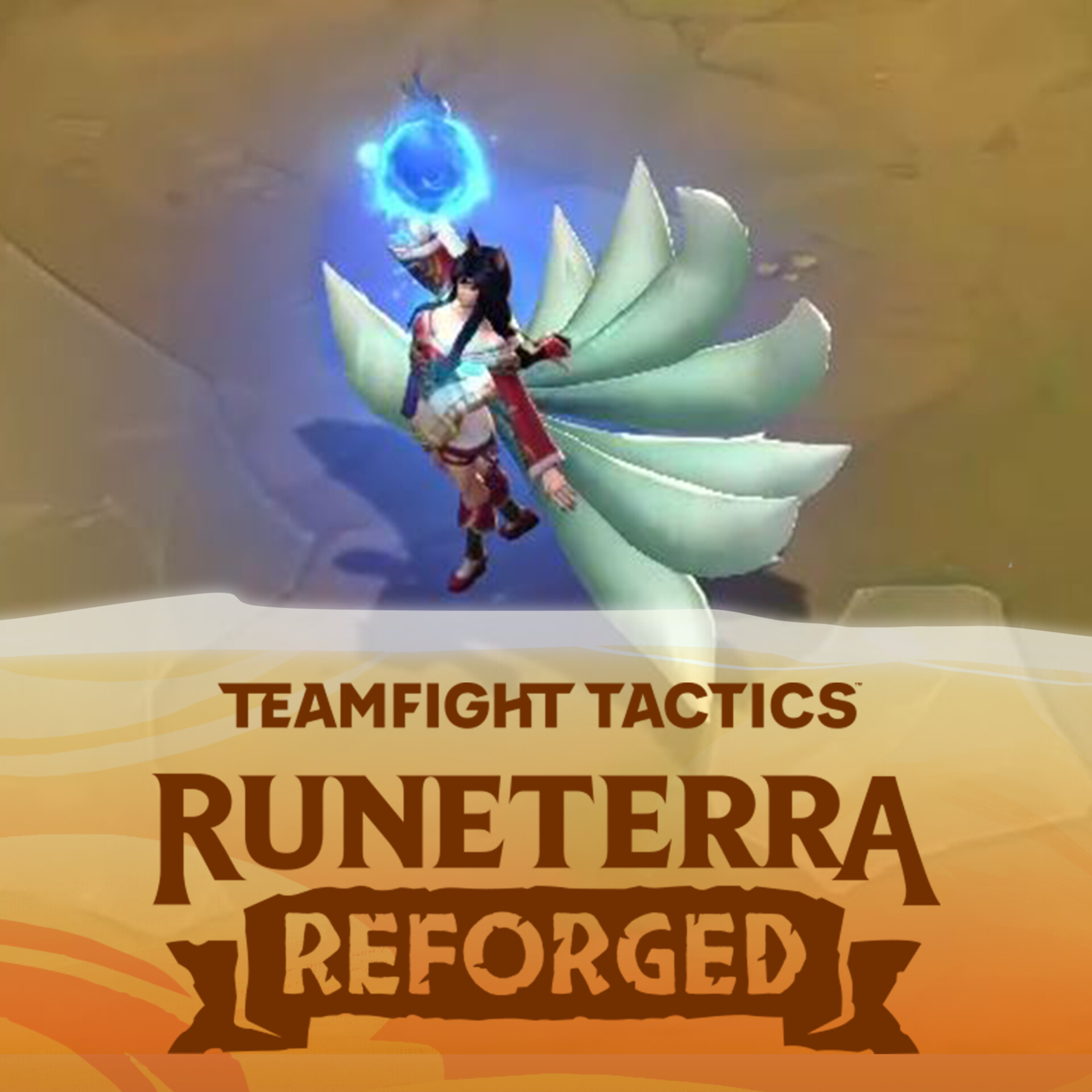ArtStation - Team Fight Tactics Runeterra Reforged - Ahri 5-Cost Idle