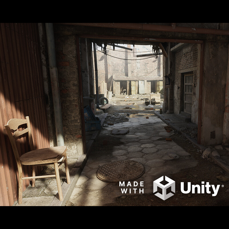 ArtStation - [UNITY] Gate Backyard