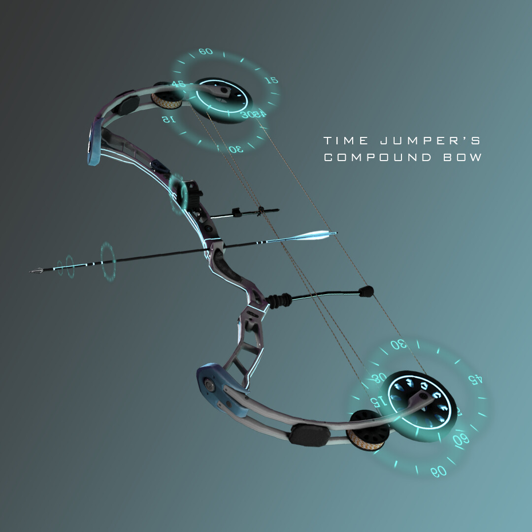 ArtStation - Time Jumper's Compound Bow
