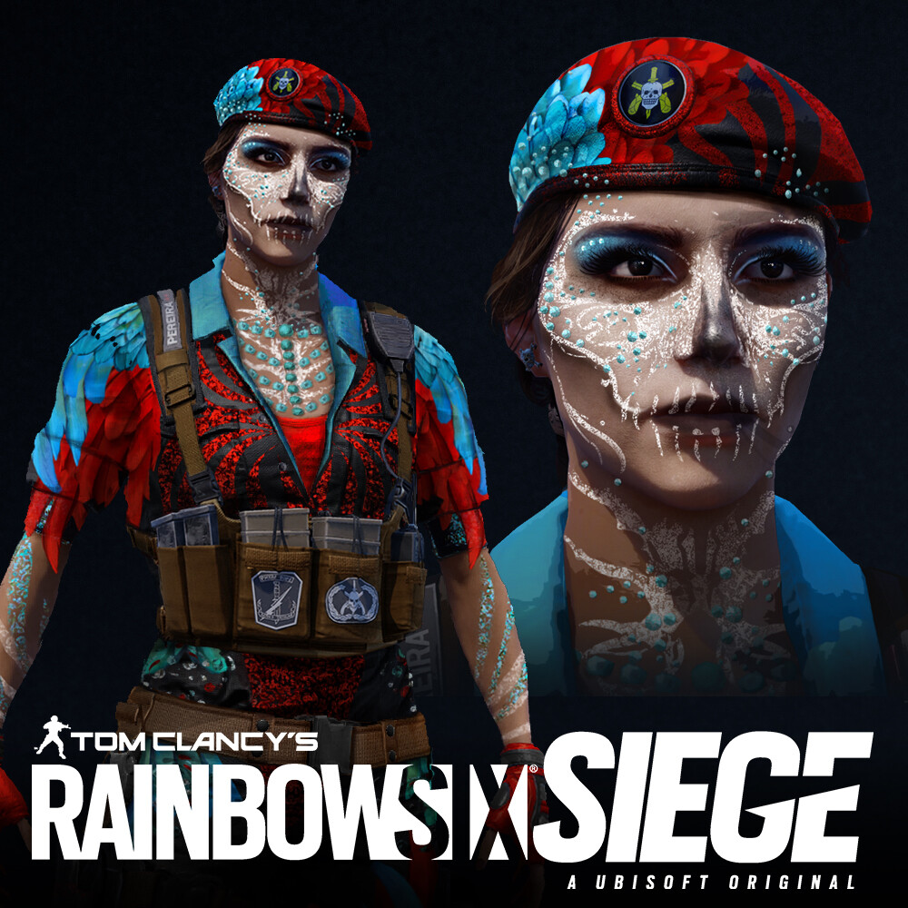 Mariana Vieira Peres - Rainbow Six | Siege - Caveira's concept Carnival ...
