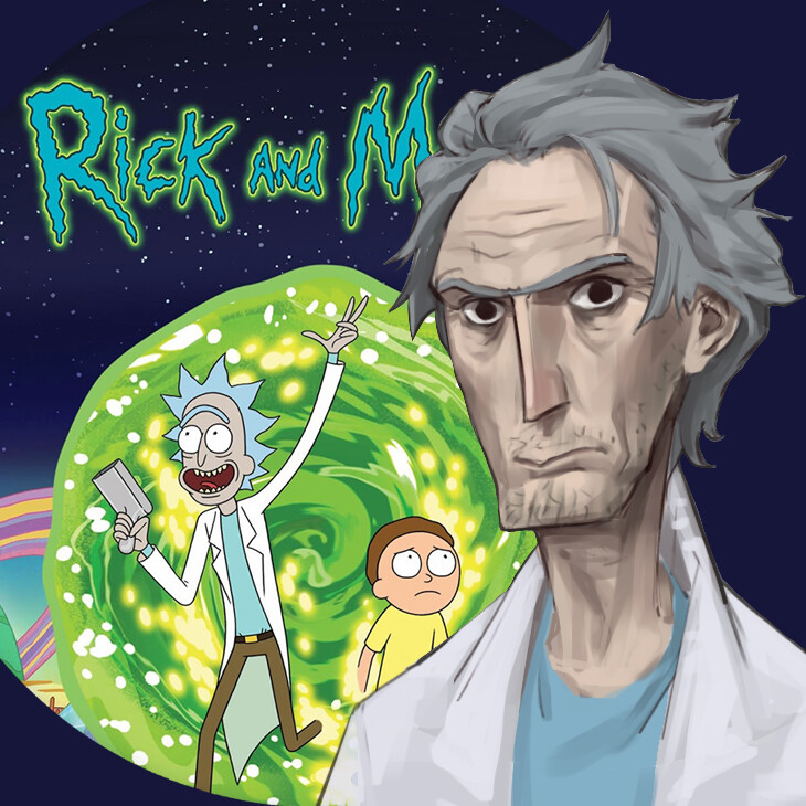ArtStation - Rick and Morty redesign