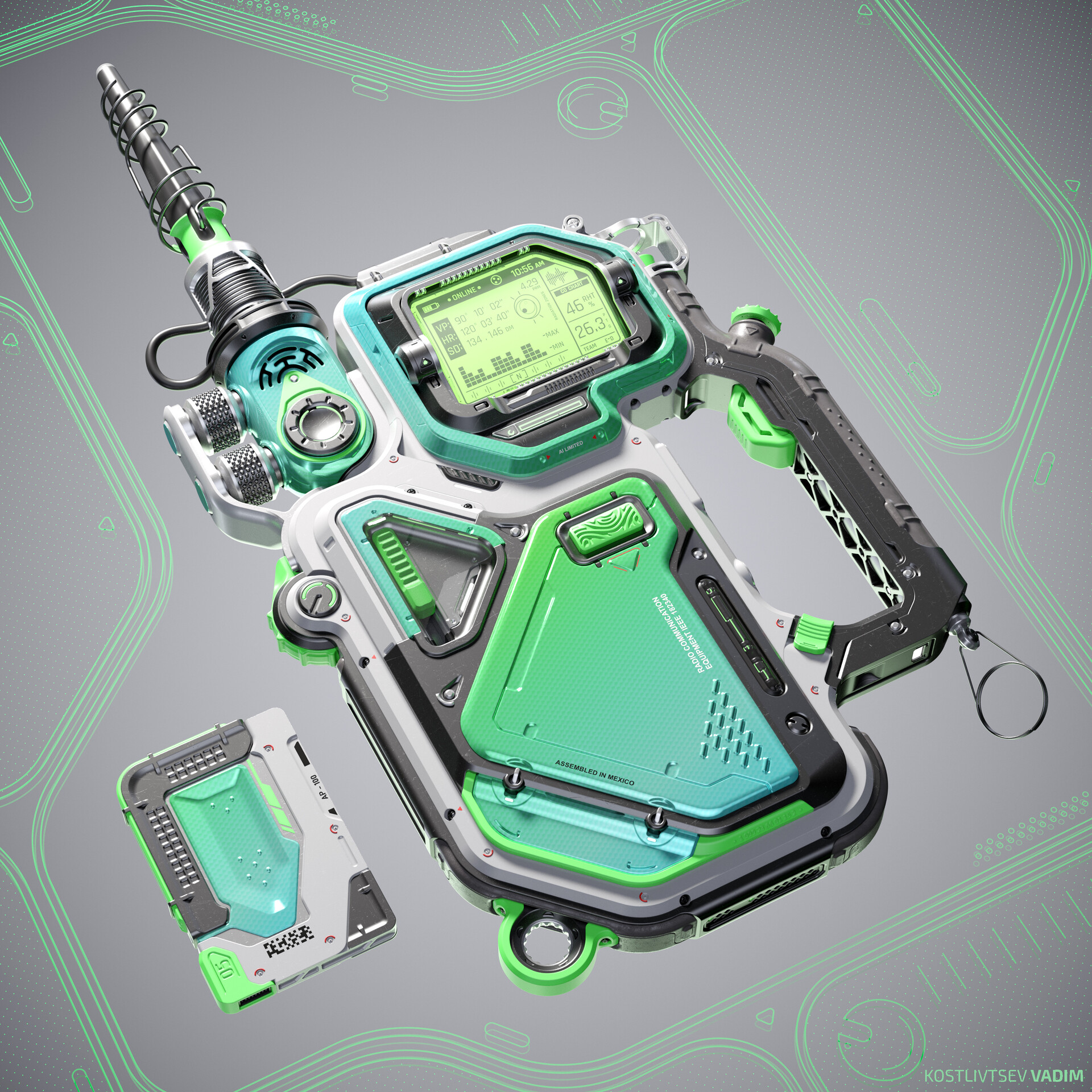 ArtStation - Radio device