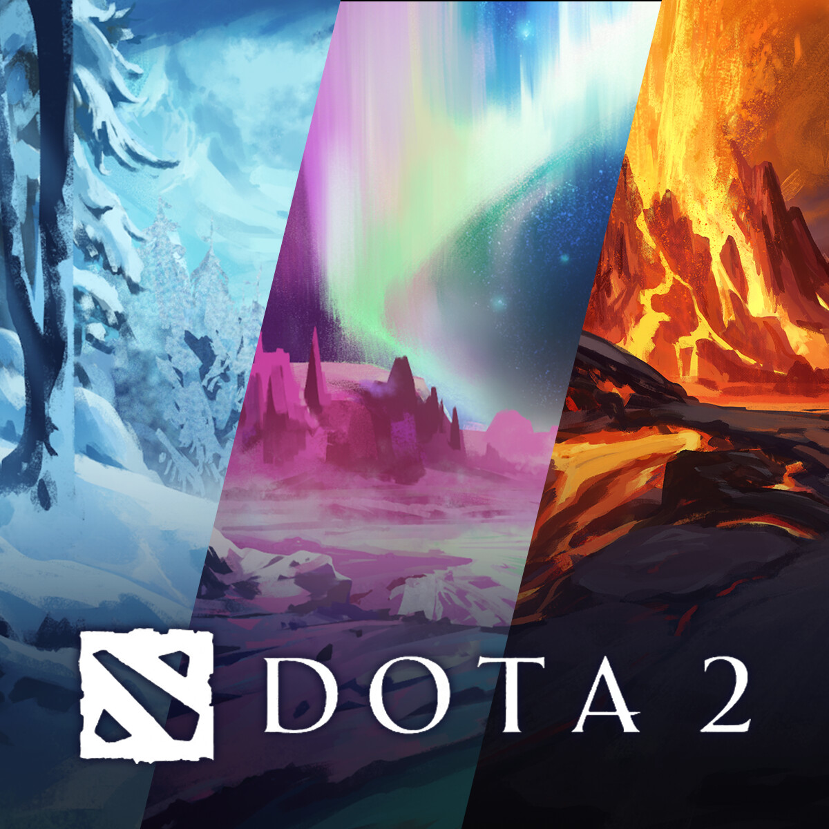 ArtStation - DotA 2: Hero Select Backgrounds