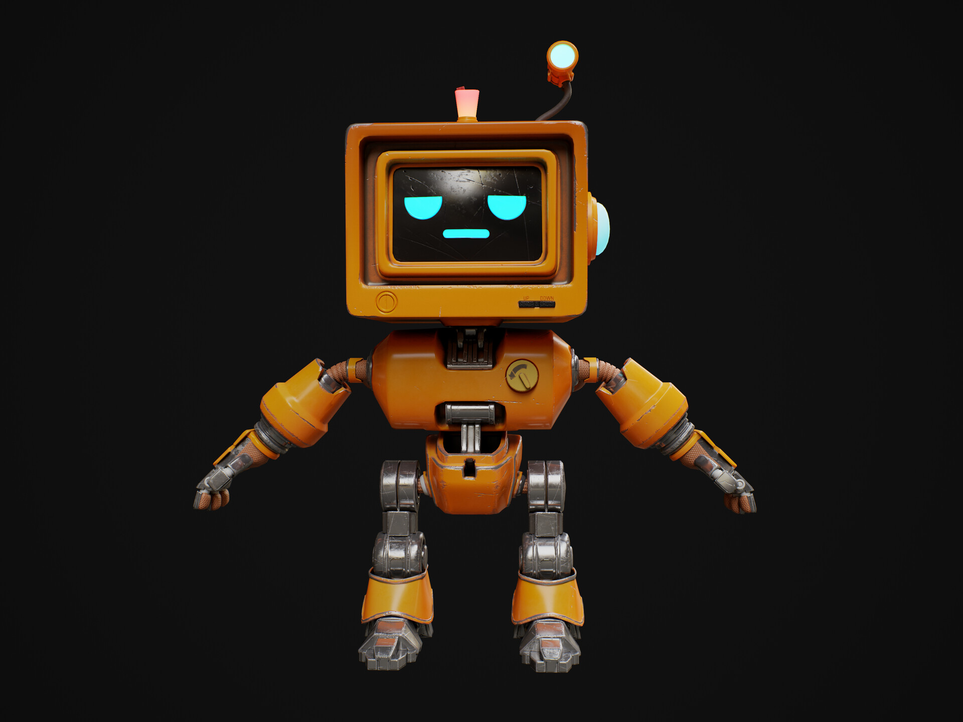 ArtStation - Mini-robot | Game-ready