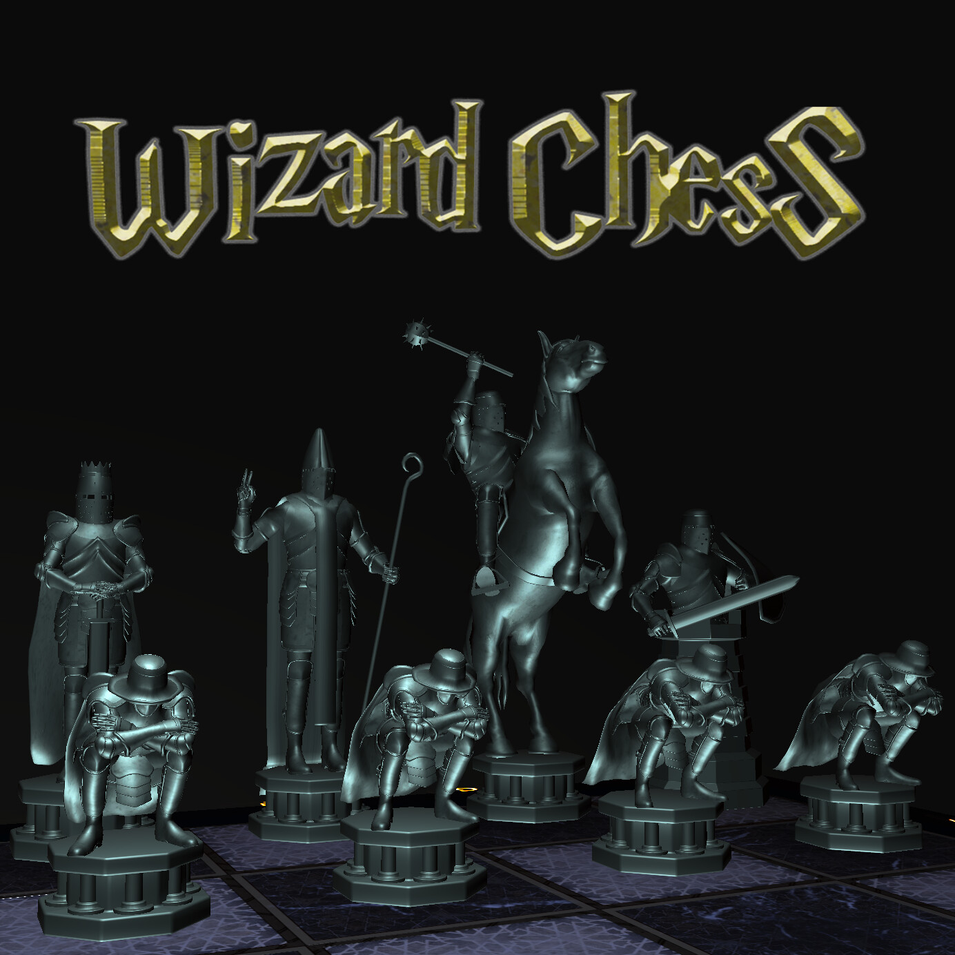 ArtStation - Wizard Chess