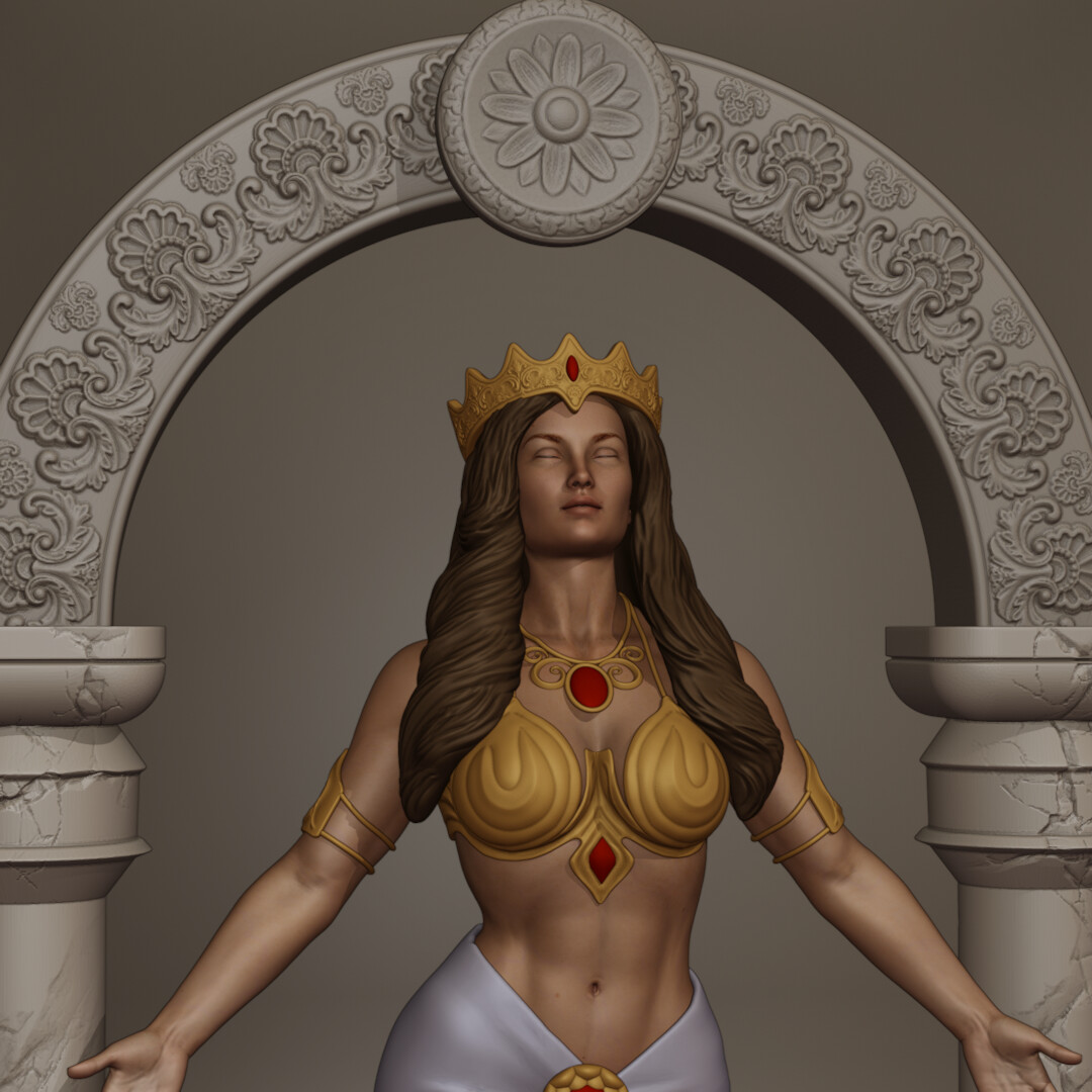 ArtStation - Goddess - Figure 1 | STL