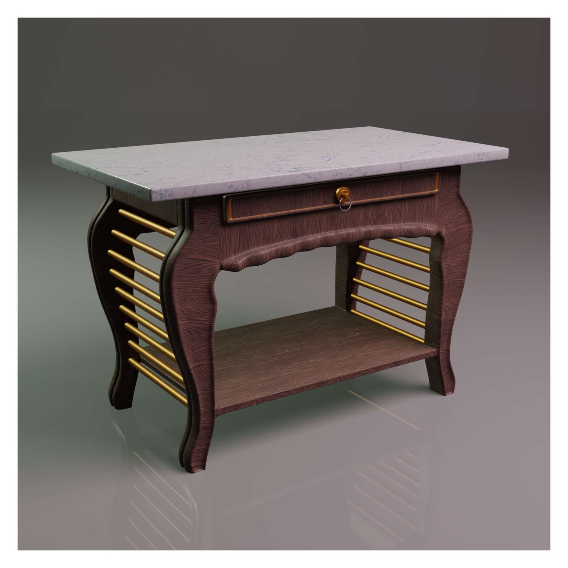 ArtStation - Table 3D Model