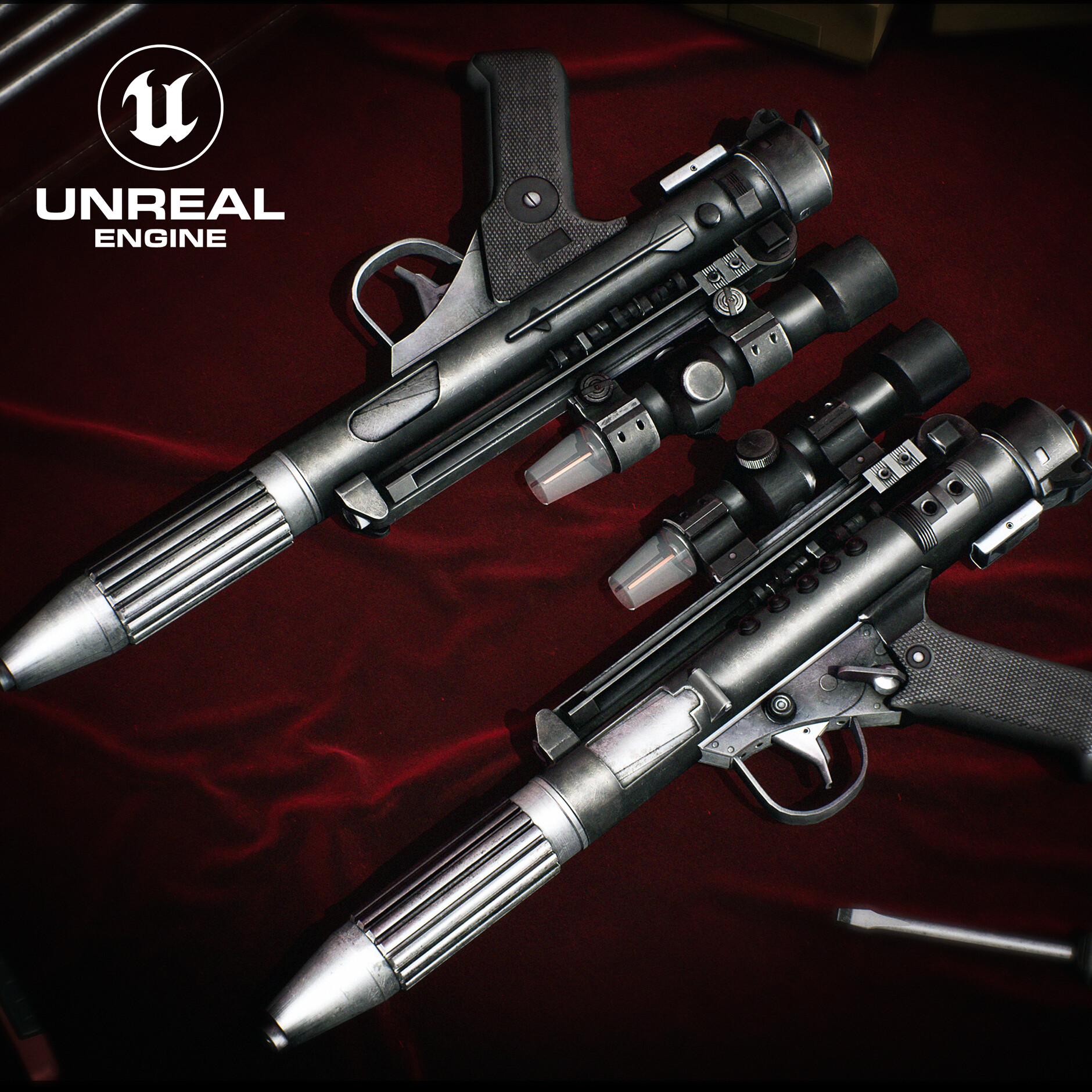 ArtStation - The Collector: Star Wars DH17 Blaster (Real-time)