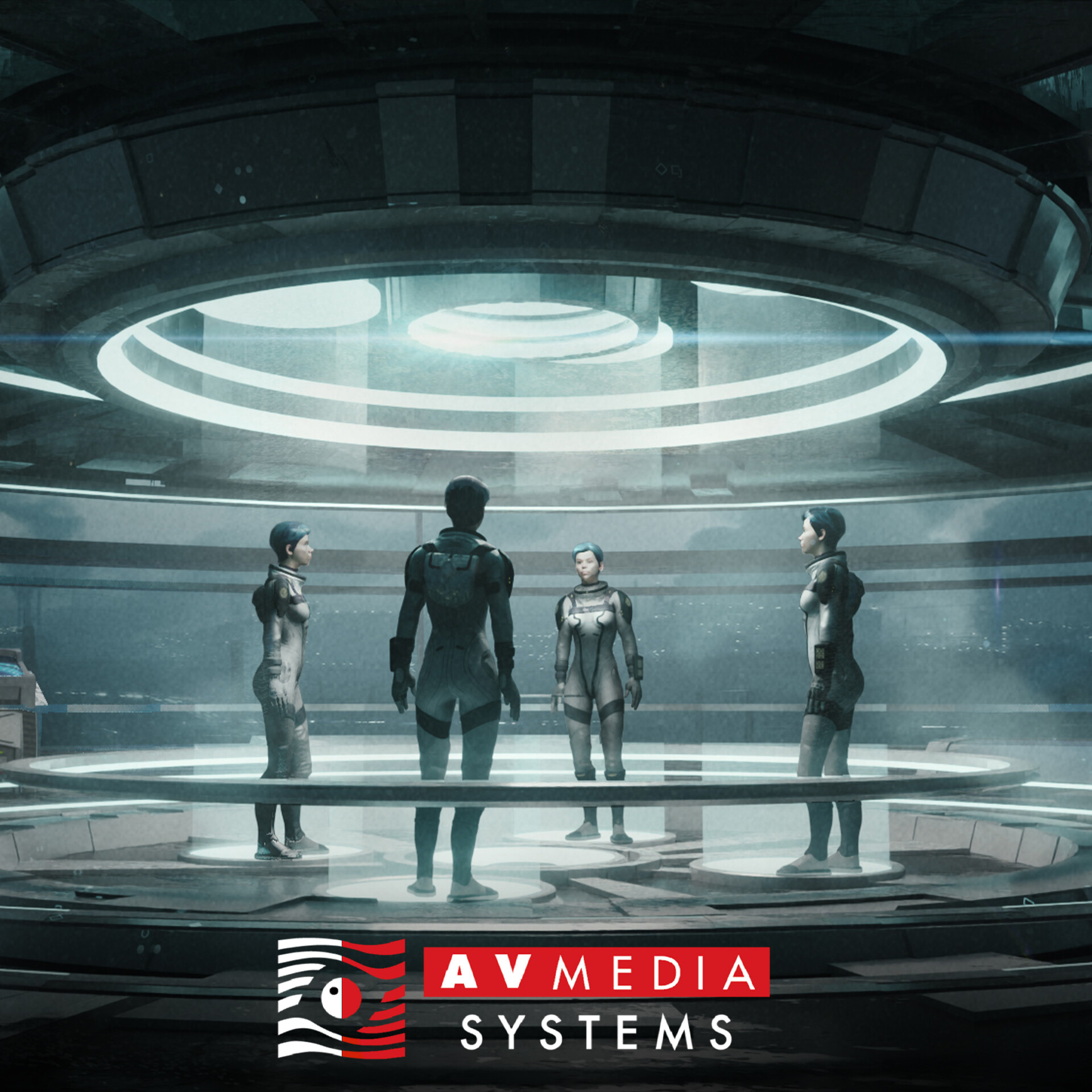 ArtStation - AV MEDIA SYSTEMS - VR PROTOTYPE CONCEPTS 1 - time machine capsule 1