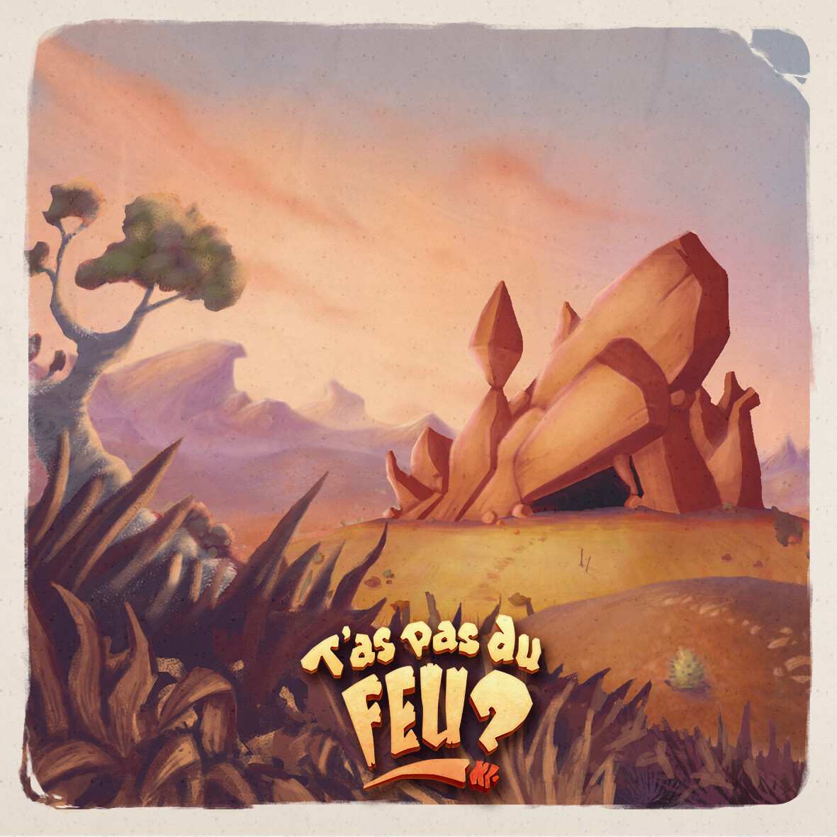 ArtStation - T'as pas du feu ? - Environment + Keyshot