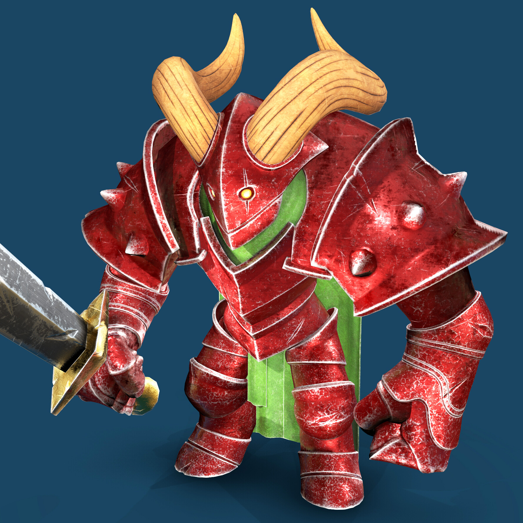 ArtStation - FOREST KNIGHT - Game Ready