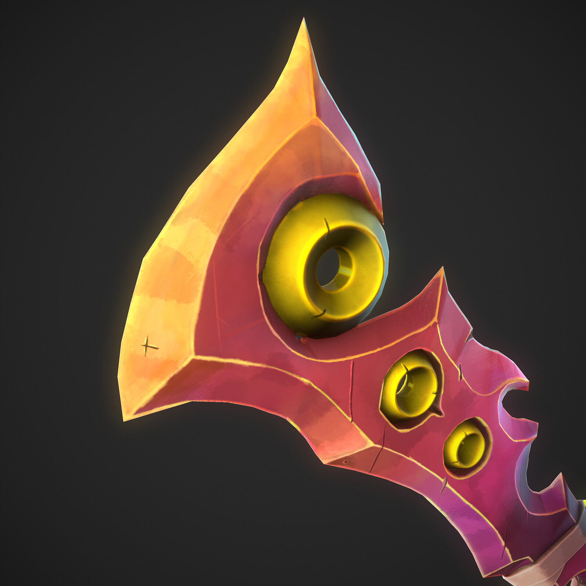 ArtStation - Big Bonk Crystal Claymore