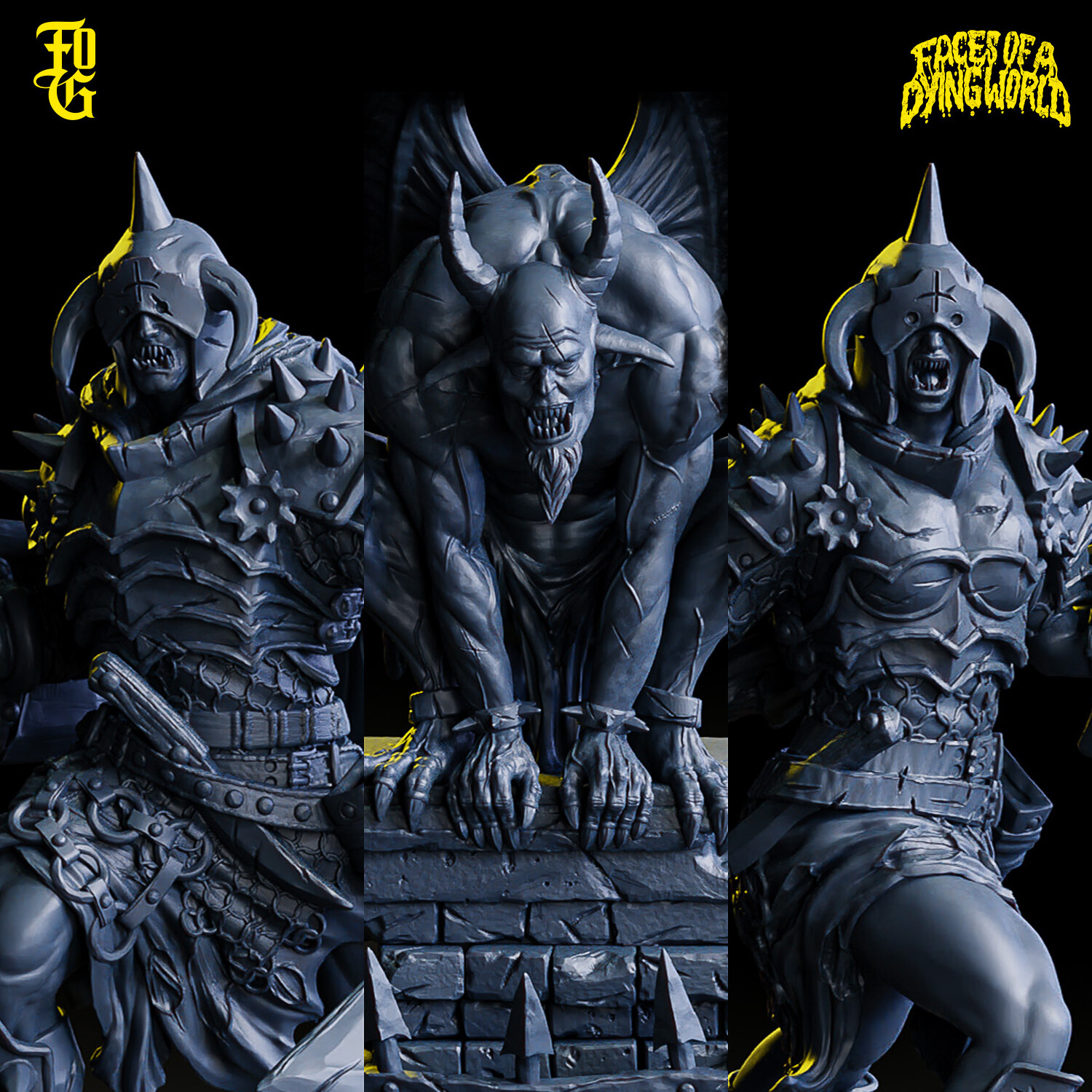 ArtStation - Fanged Deserter - M / Fanged Deserter - F / Grotesque ...