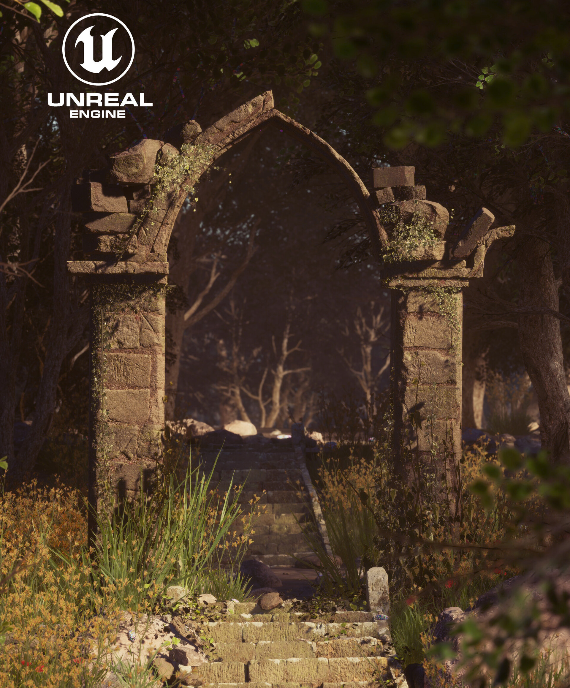 ArtStation - Forest gate