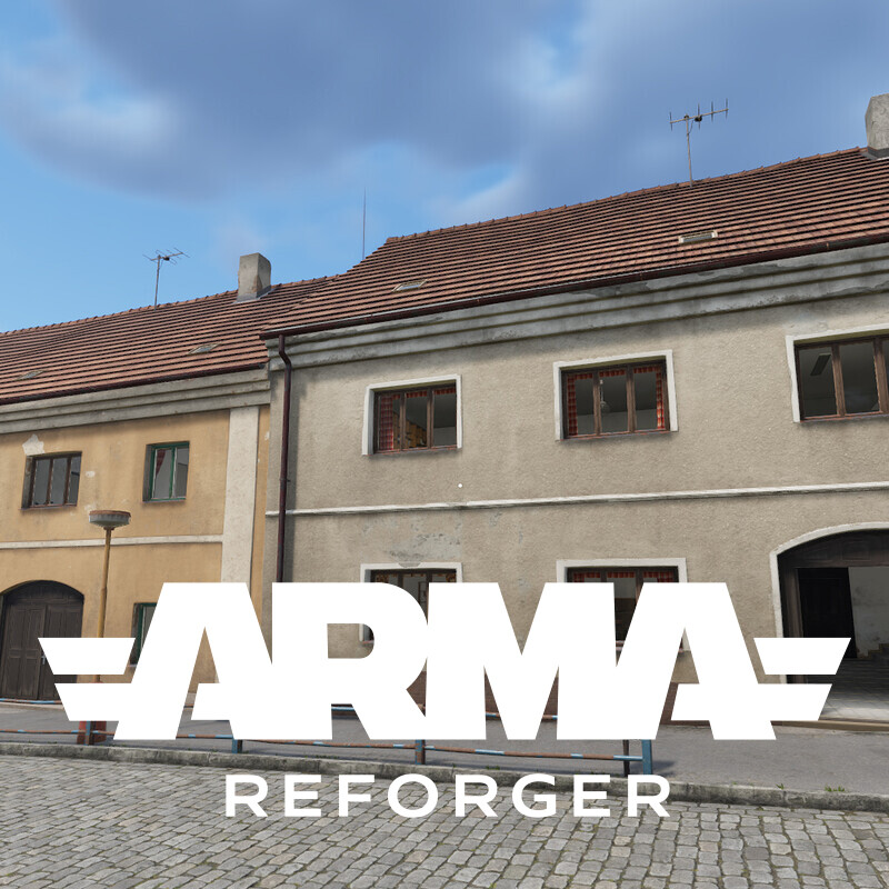 ArtStation - Arma Reforger - Town house