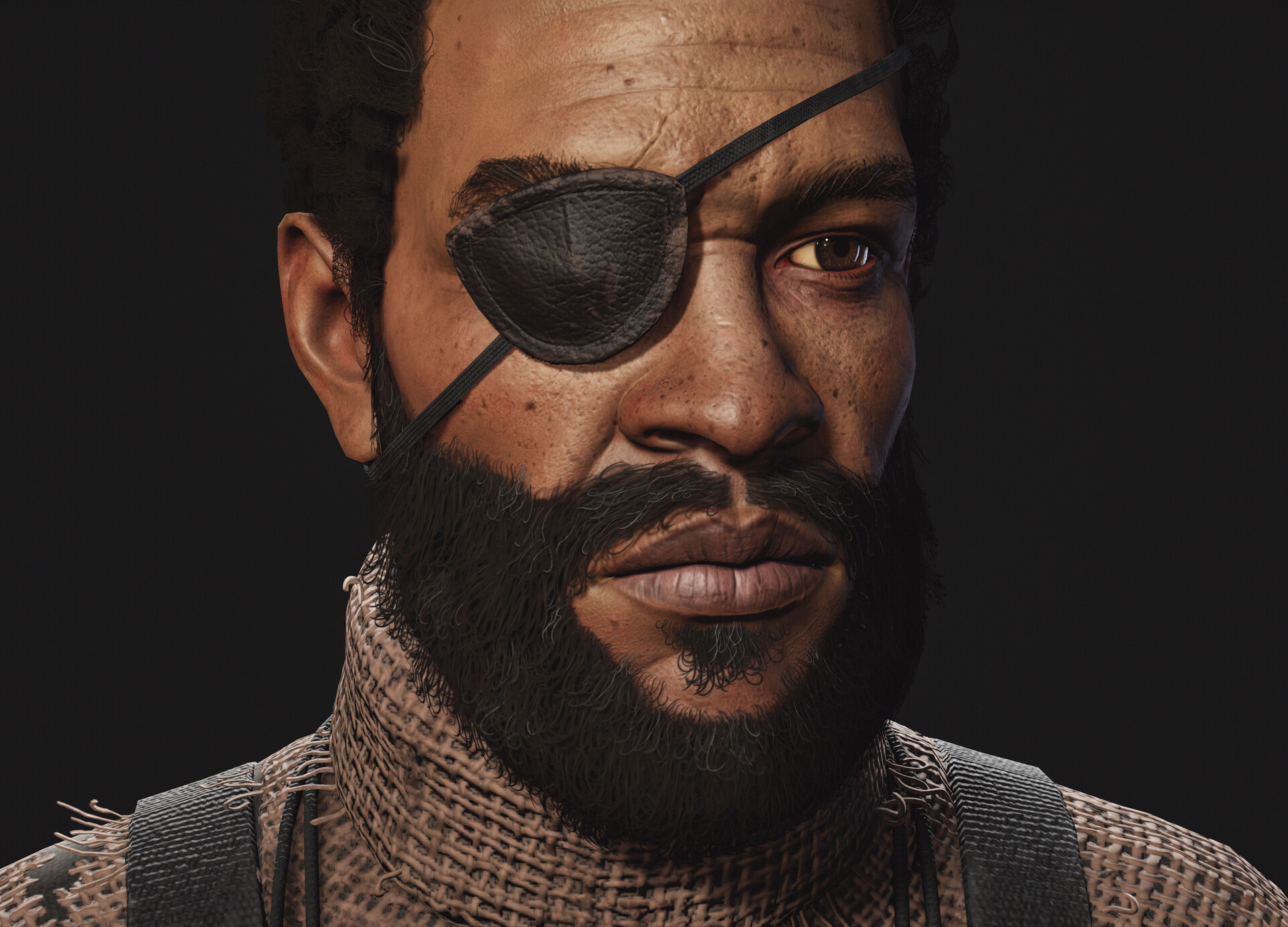 ArtStation - Eyepatch dude