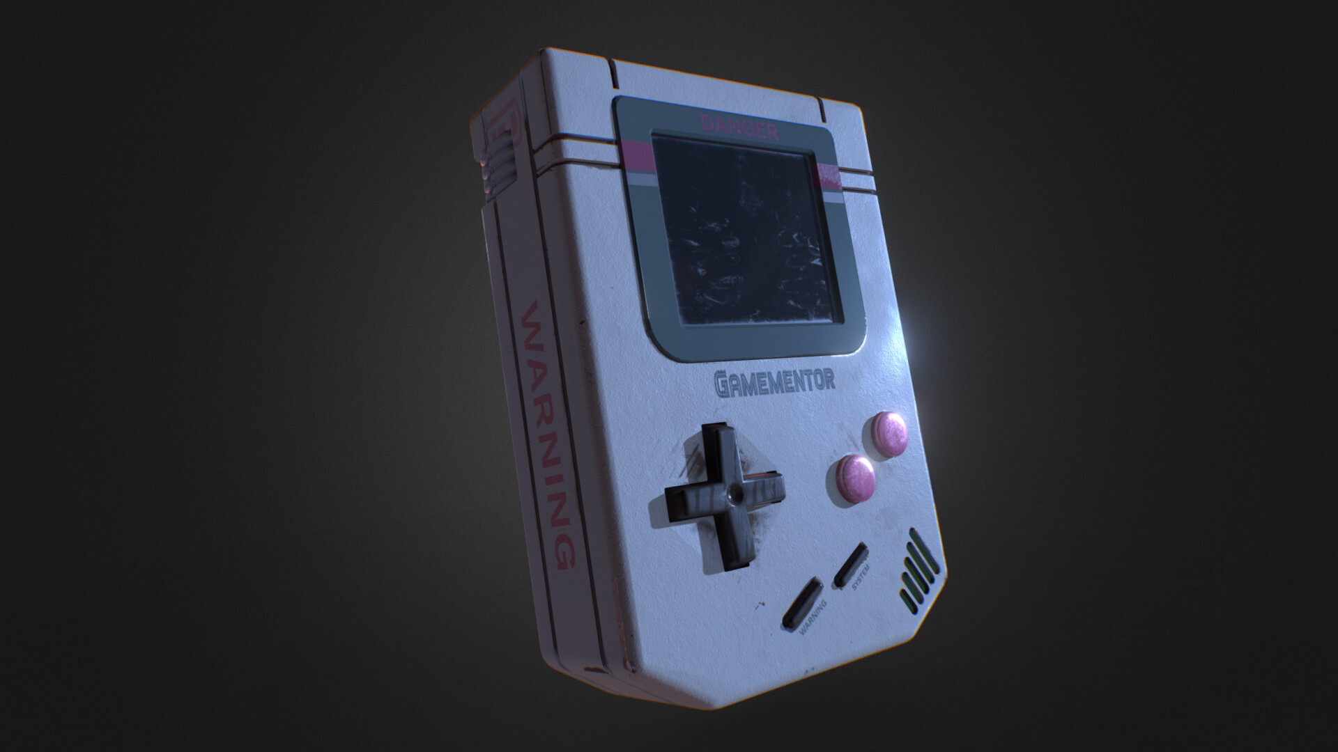 ArtStation - 3D Gameboy Model for Games