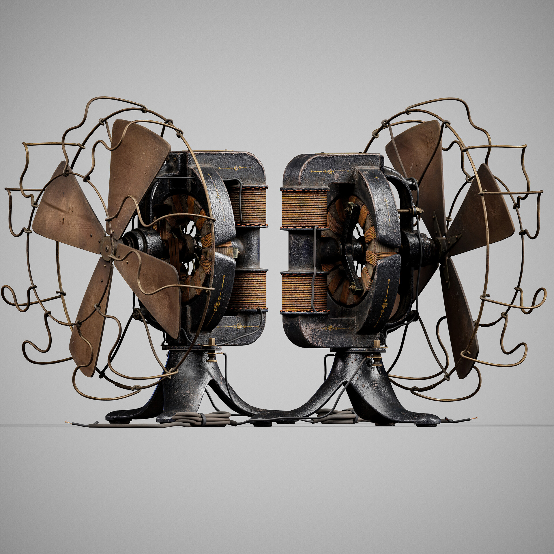 ArtStation - Circa 1890 Edison Battery Fan