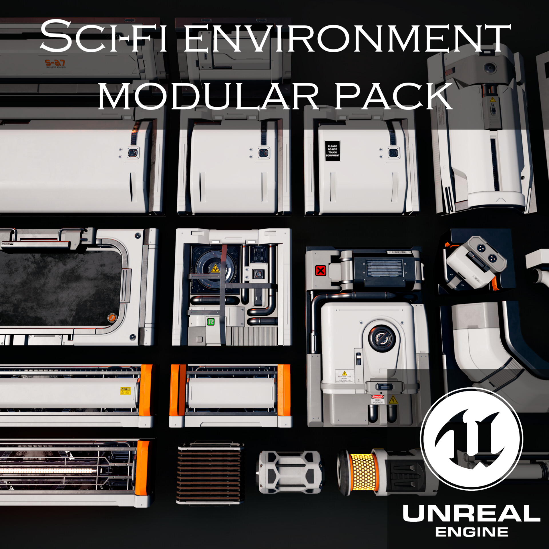 ArtStation - Sci-Fi Environment Modular Pack