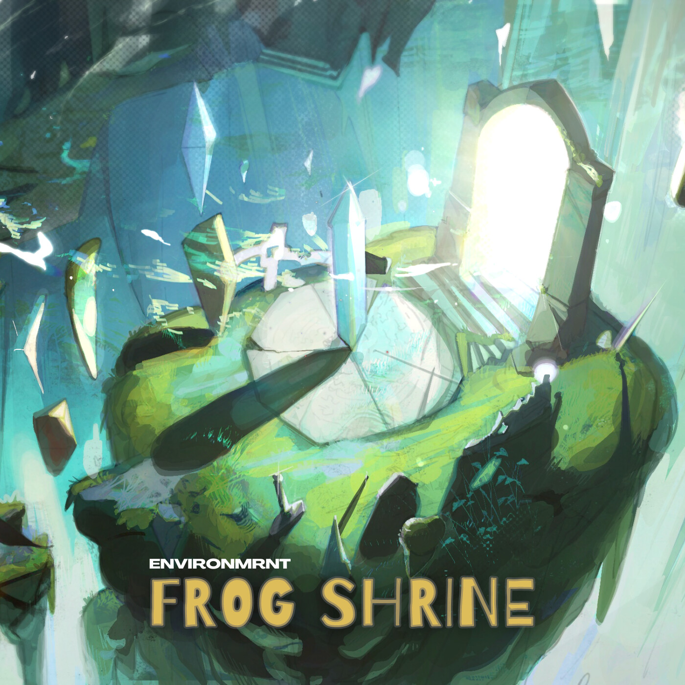 ArtStation - Frog Shrine - Environment 2