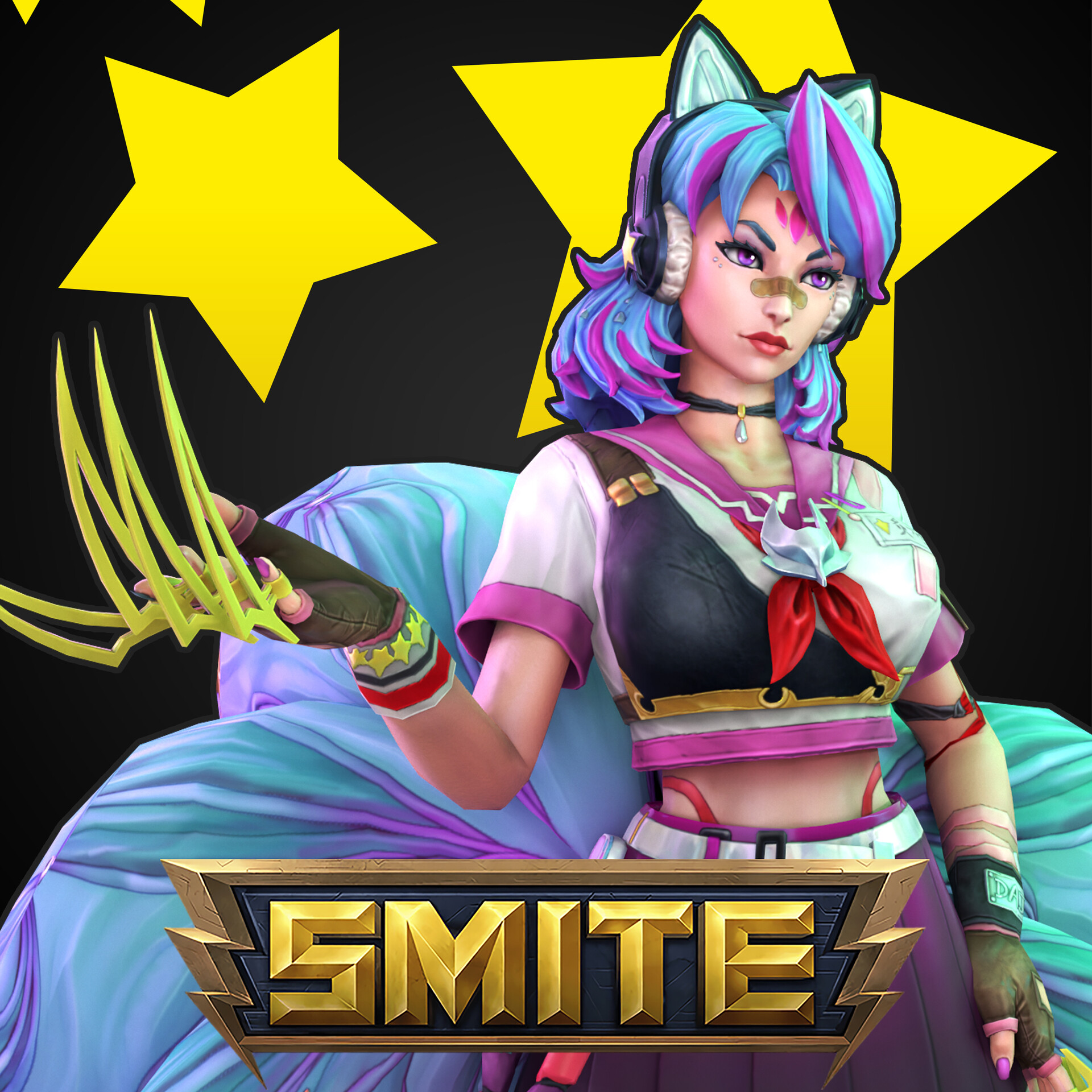 ArtStation - Daji - SMITE