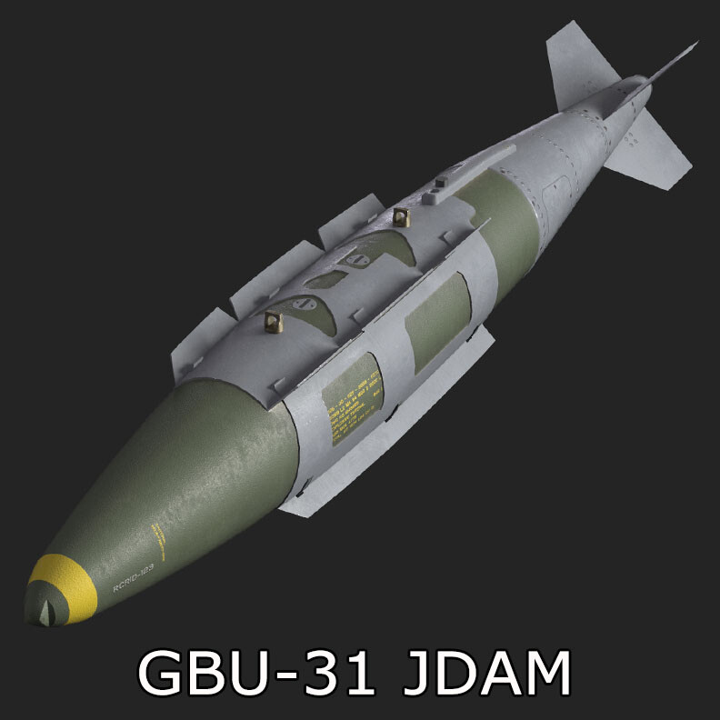ArtStation - GBU-31 JDAM
