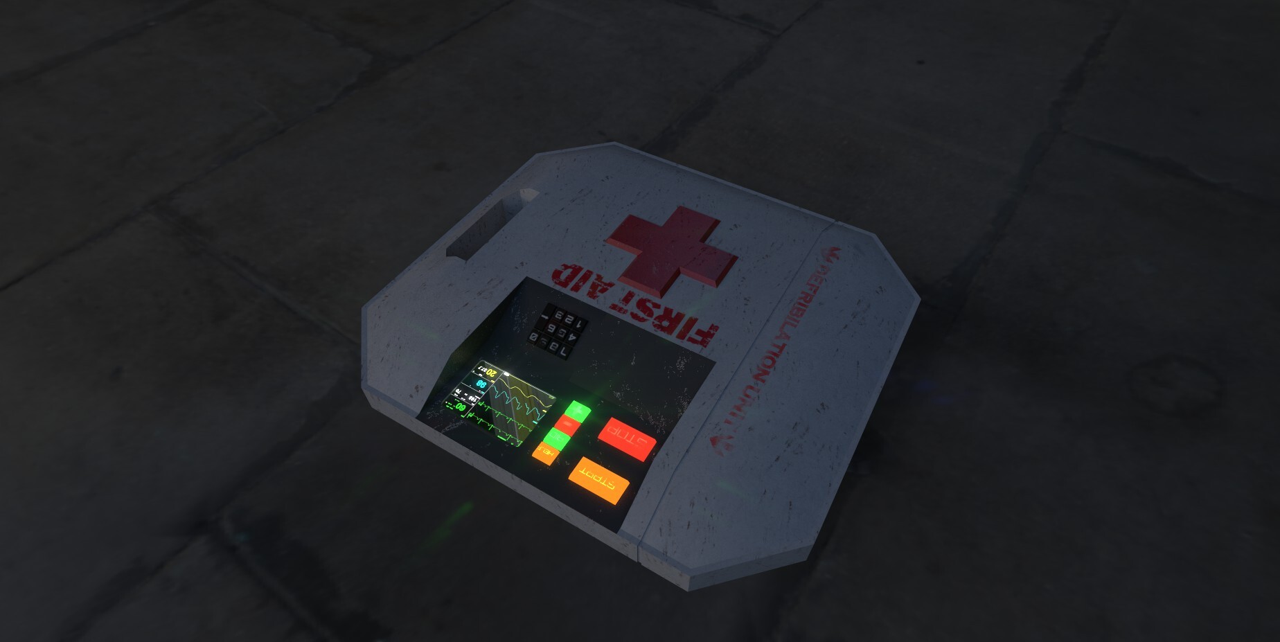 ArtStation - 3D medkit prop