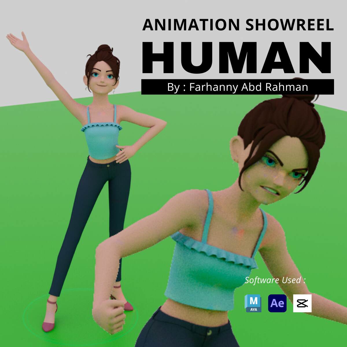 ArtStation - ANIMATION SHOWREEL (HUMAN)