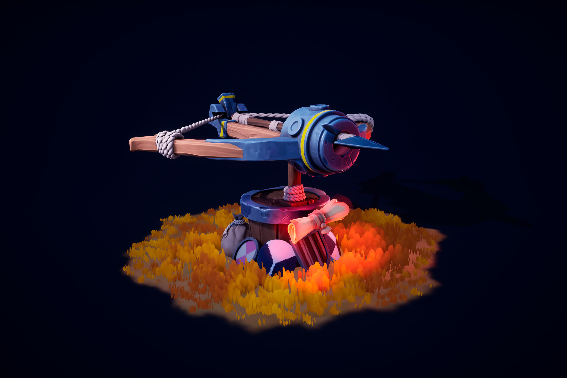 ArtStation - Stylized ballista