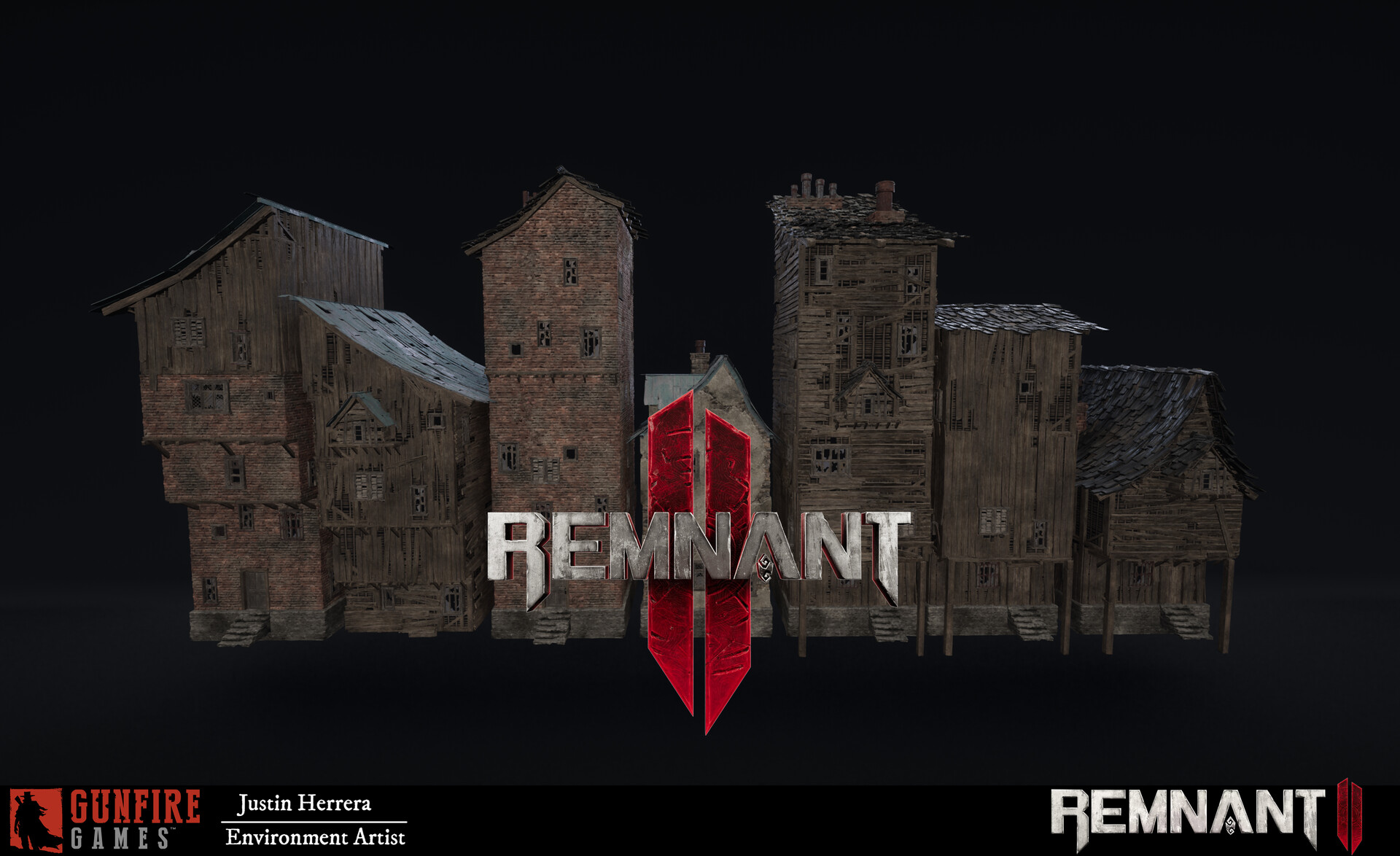 ArtStation - Remnant 2 - Losomn: Dran City Buildings/Props
