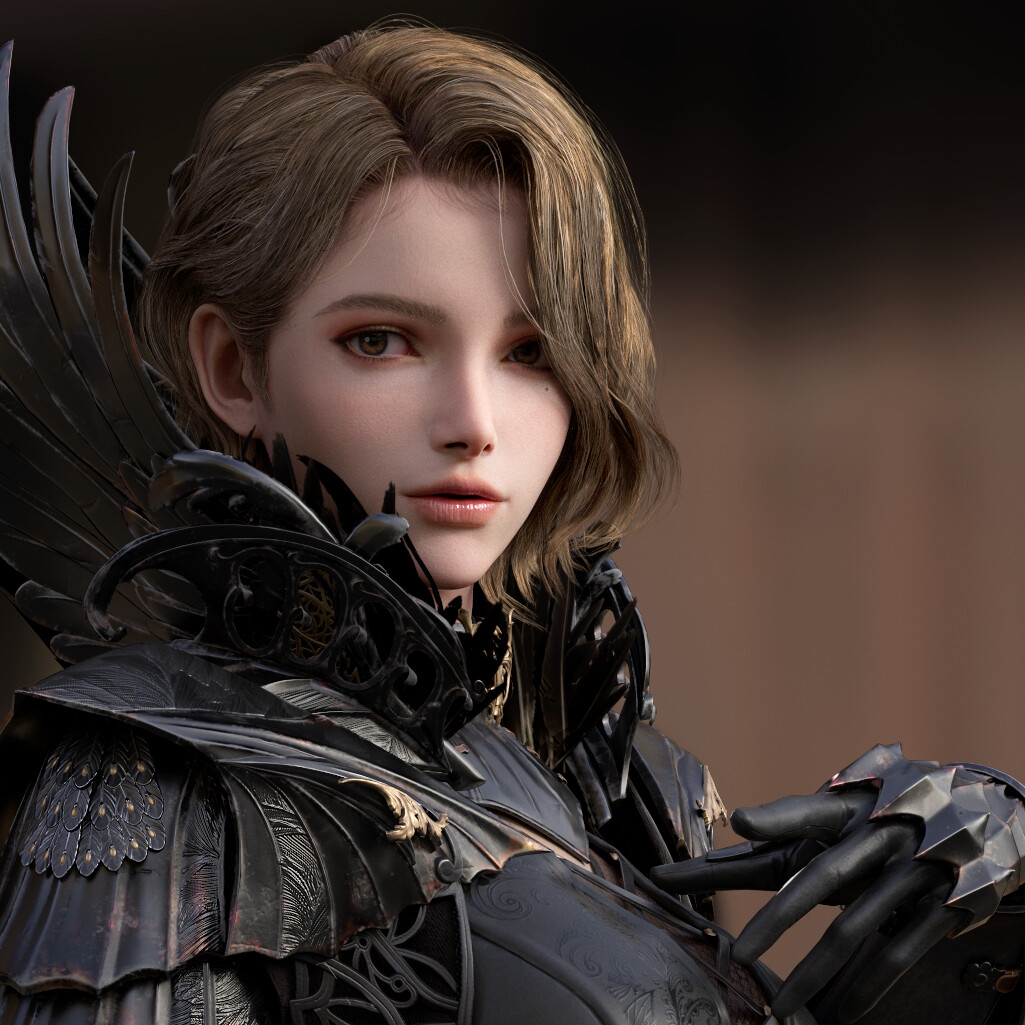 ArtStation - Female_Knight