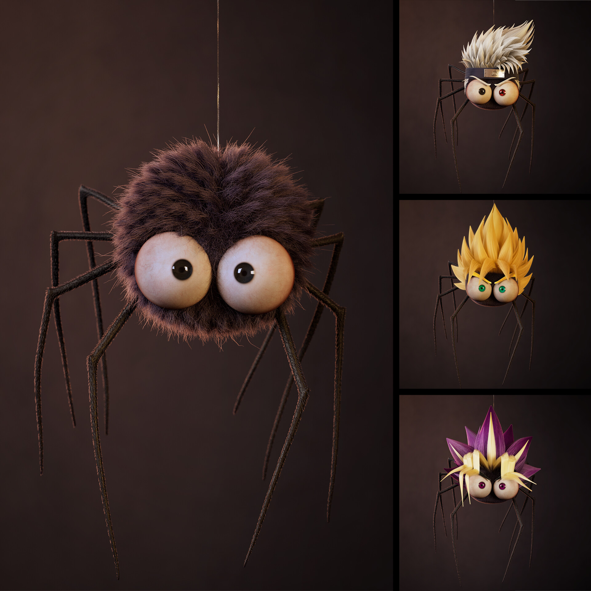 ArtStation - Angry Spiders