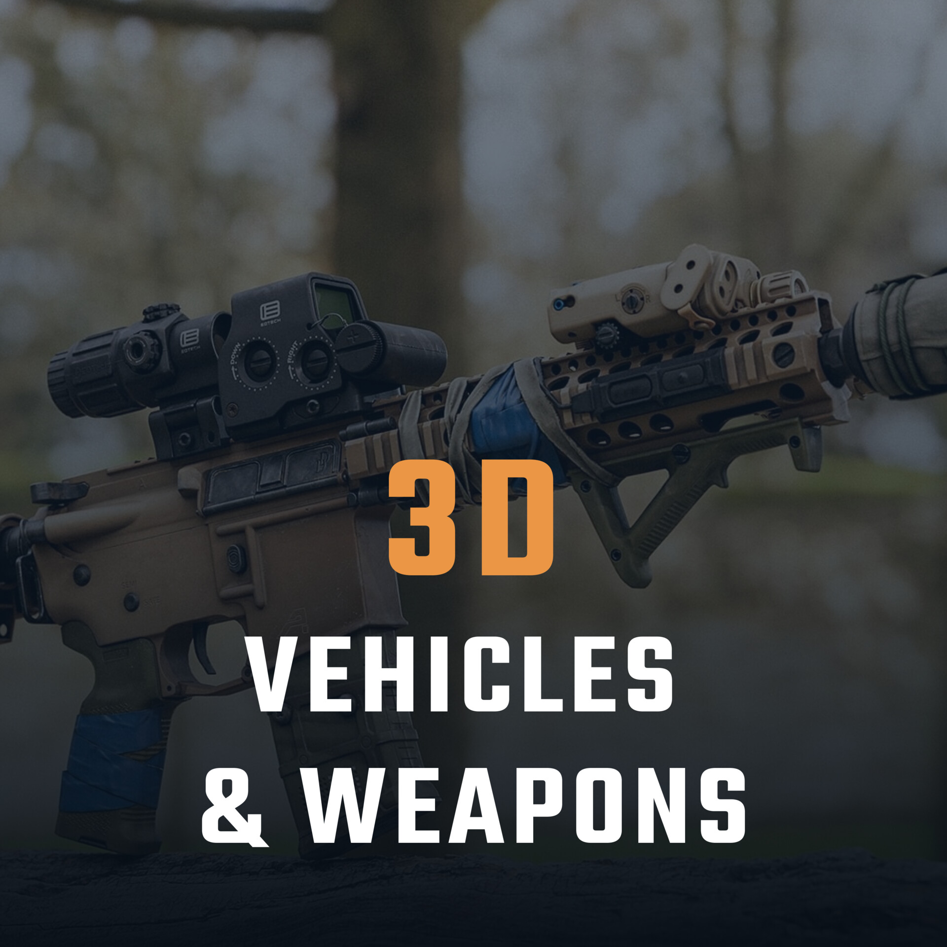 ArtStation - 3D Vehicles & Weapons