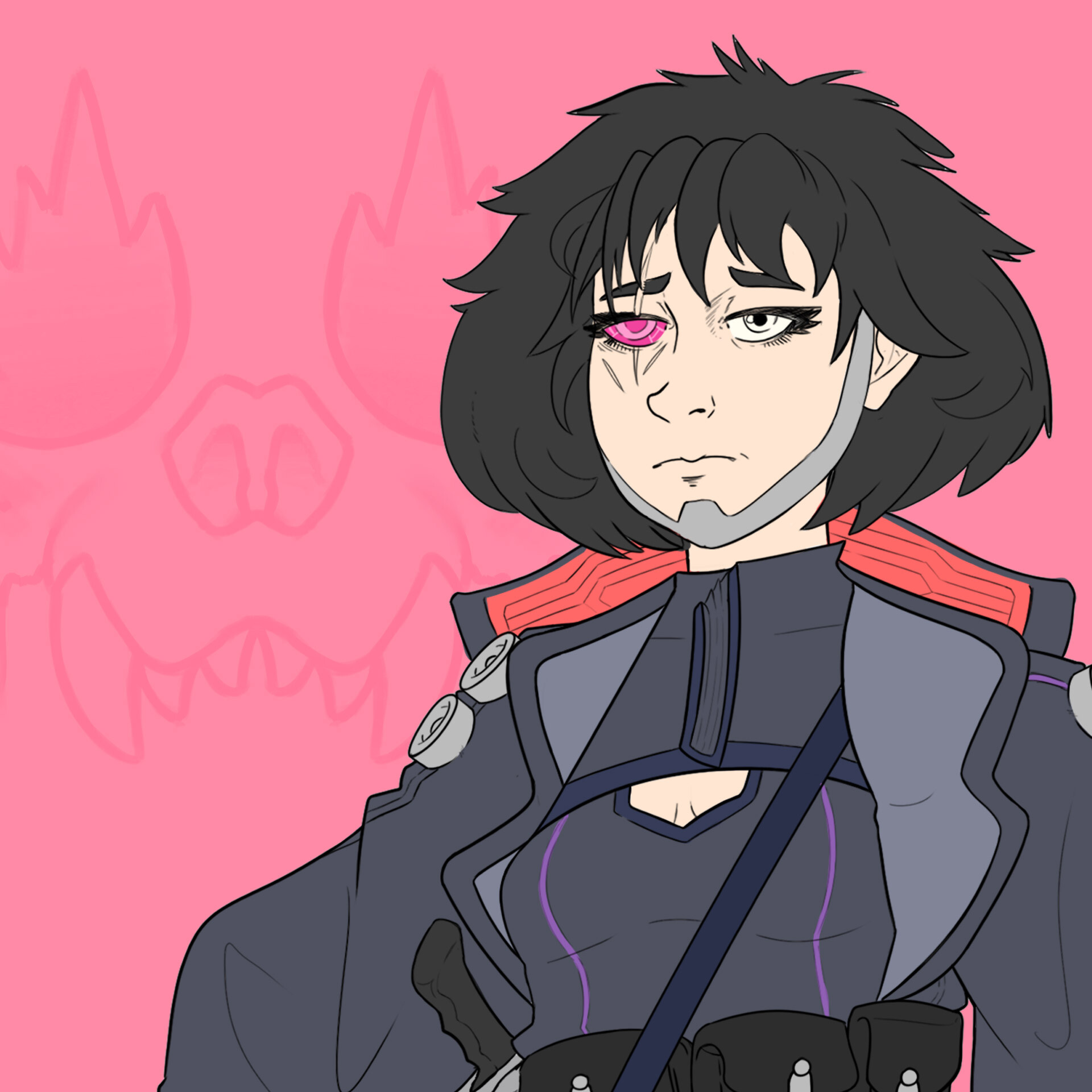 ArtStation - Cyberpunk hacker character